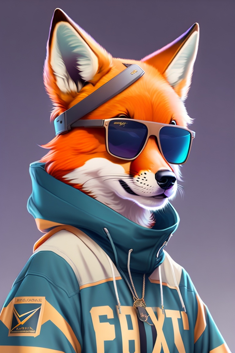 Lexica - 90"s anime style , Gangsta Fox , G Funk Gangsta Funk ah the hood