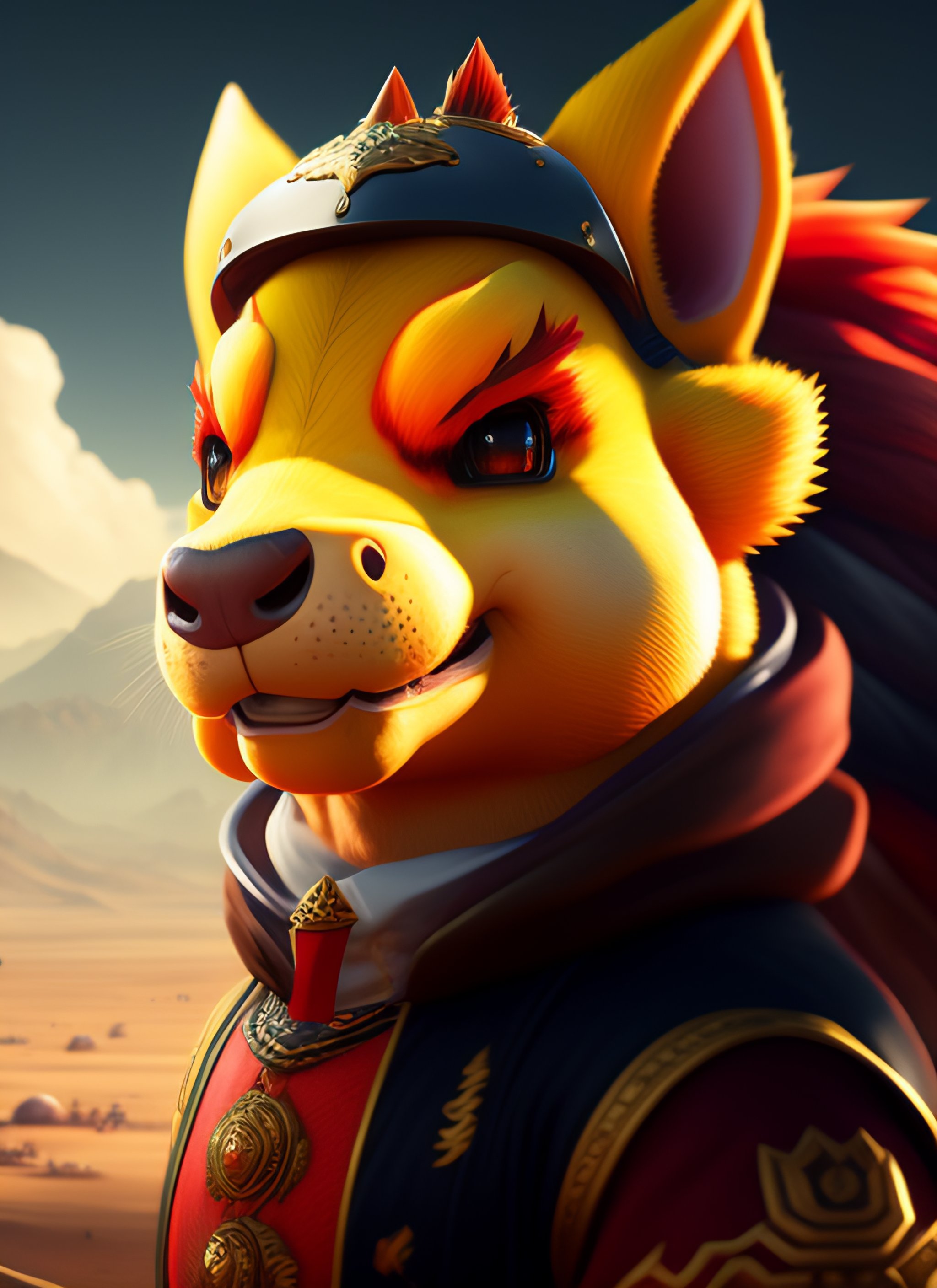 Lexica - Portrait of ((Bowser Jr. )), colorful fantasy landscapes ...