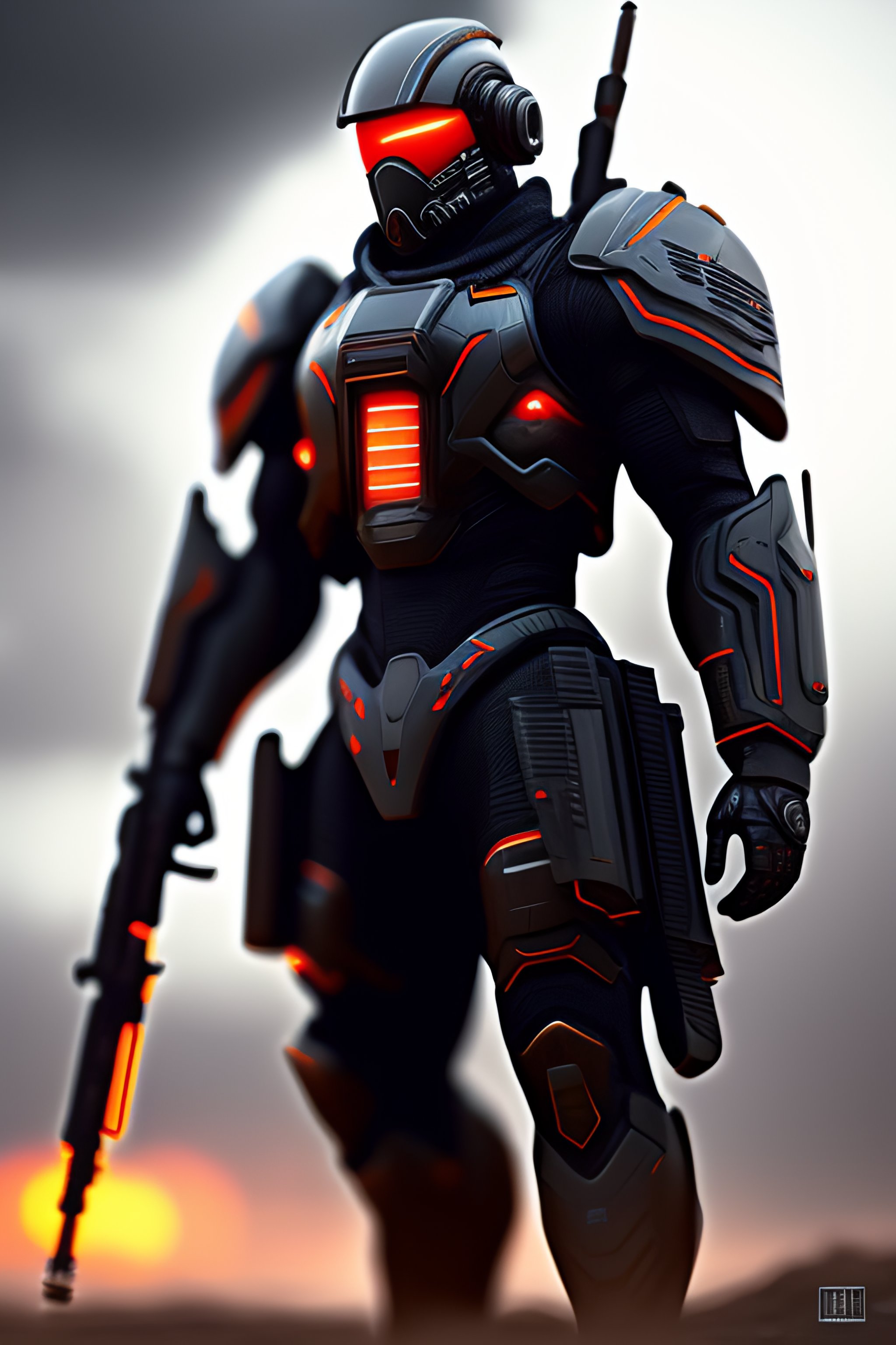 Lexica - Cybernetic soldier,sci-fi soldier, military technology ...