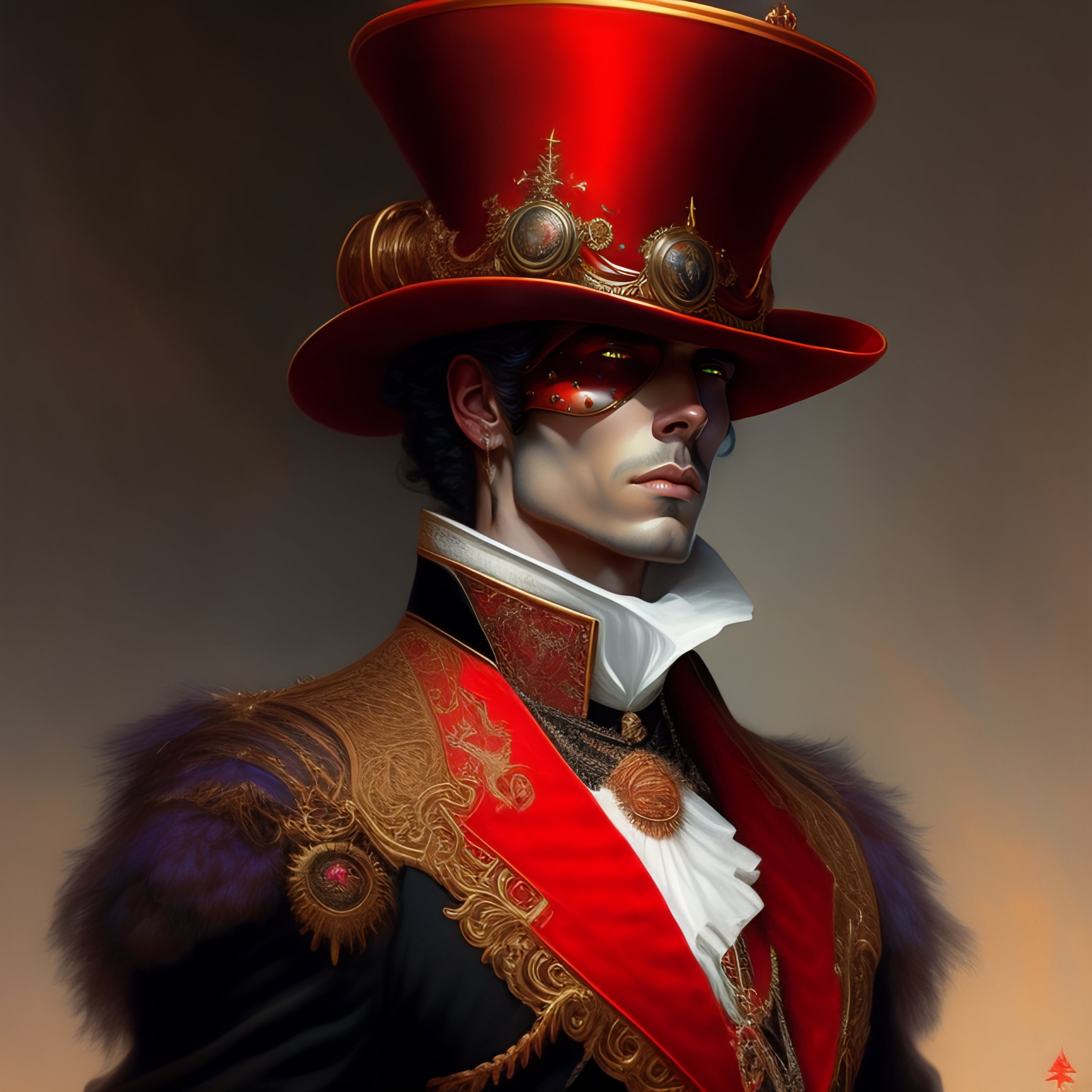 Lexica - Beautiful stygian strange detailed portraitt of a male baroque ...