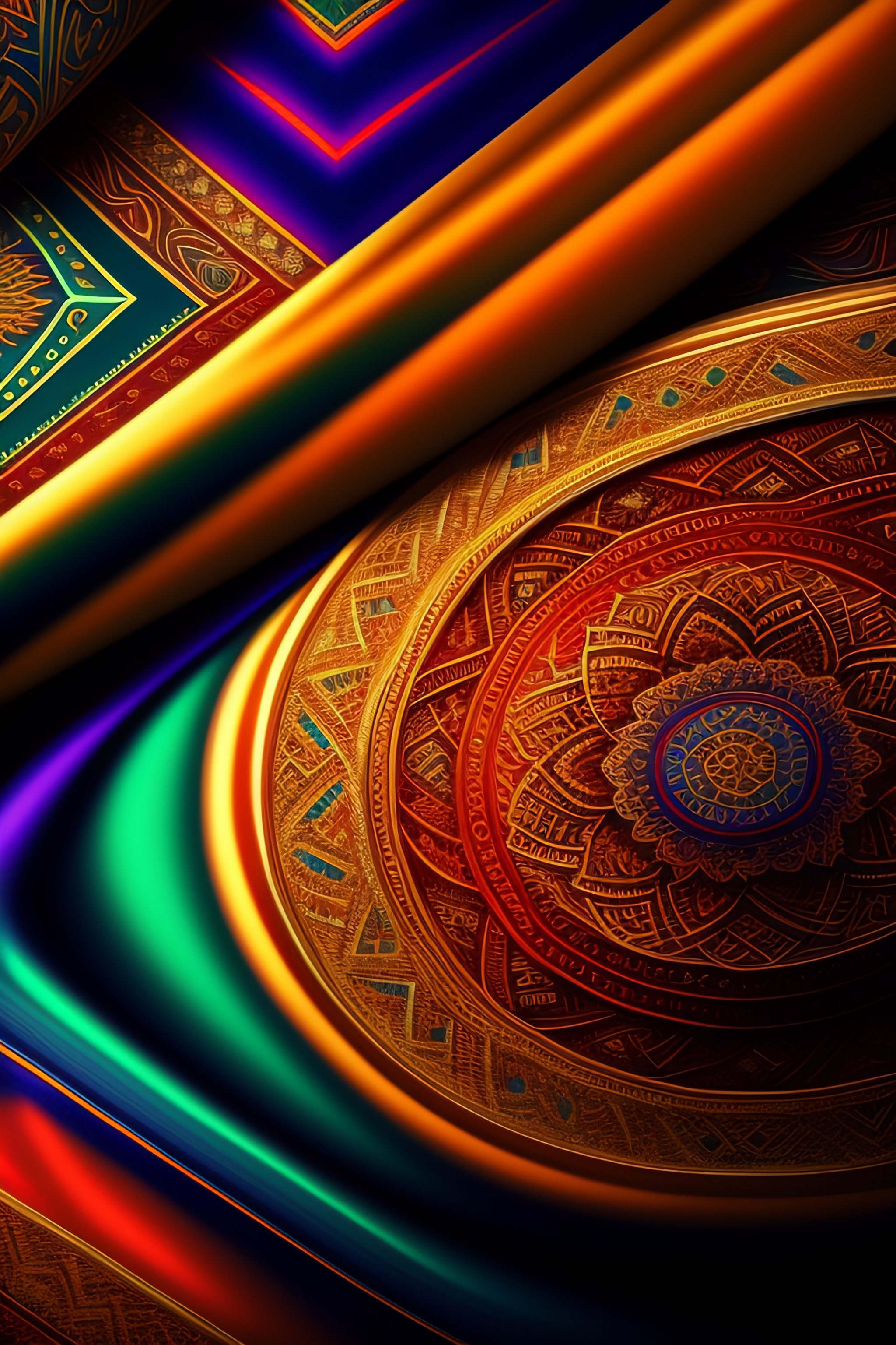 Lexica - Abstract HD background, indonesian batik culture, highly ...