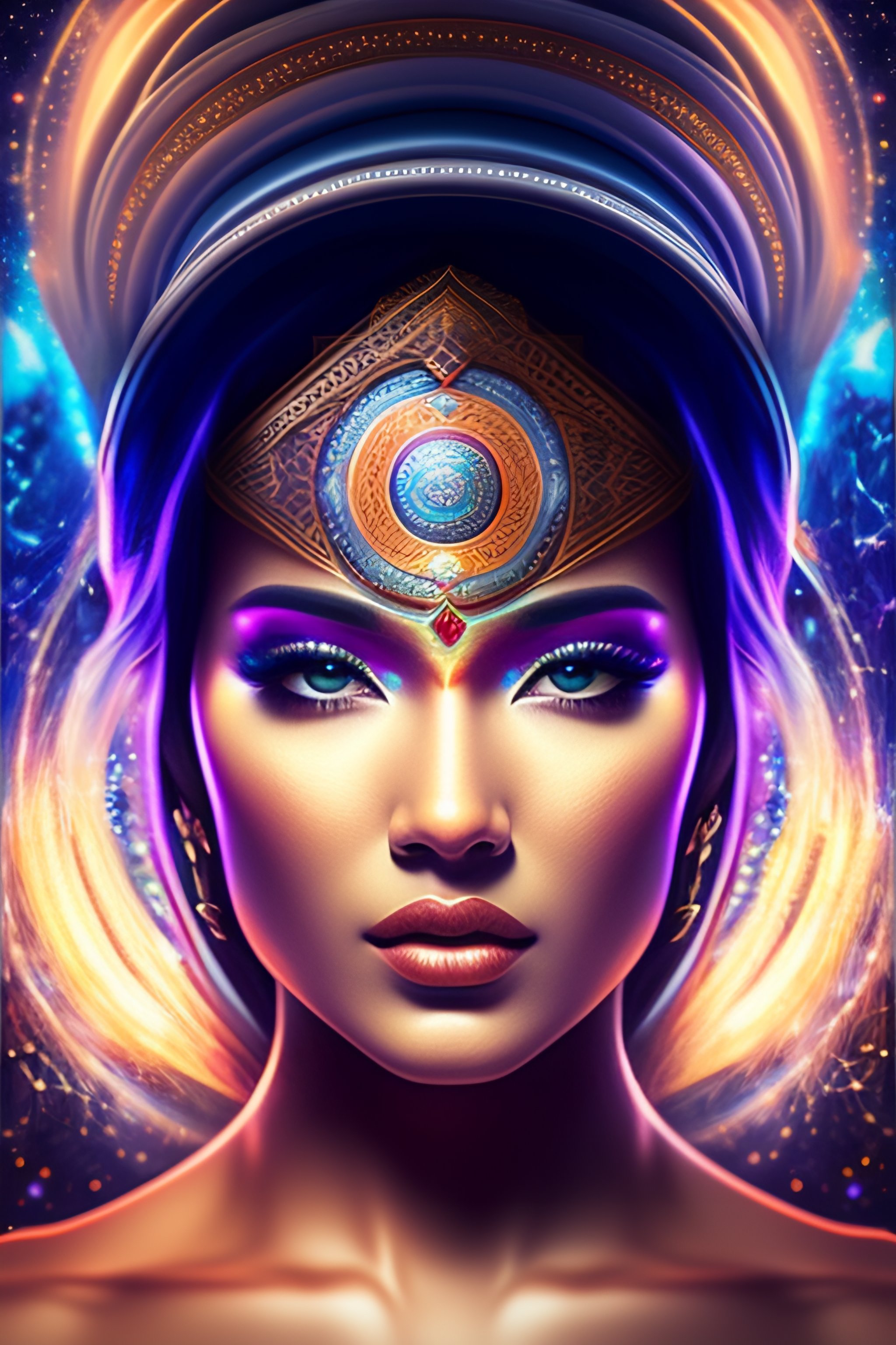 Lexica - Third eye in beautiful white girl, highly detailed, 8k ...