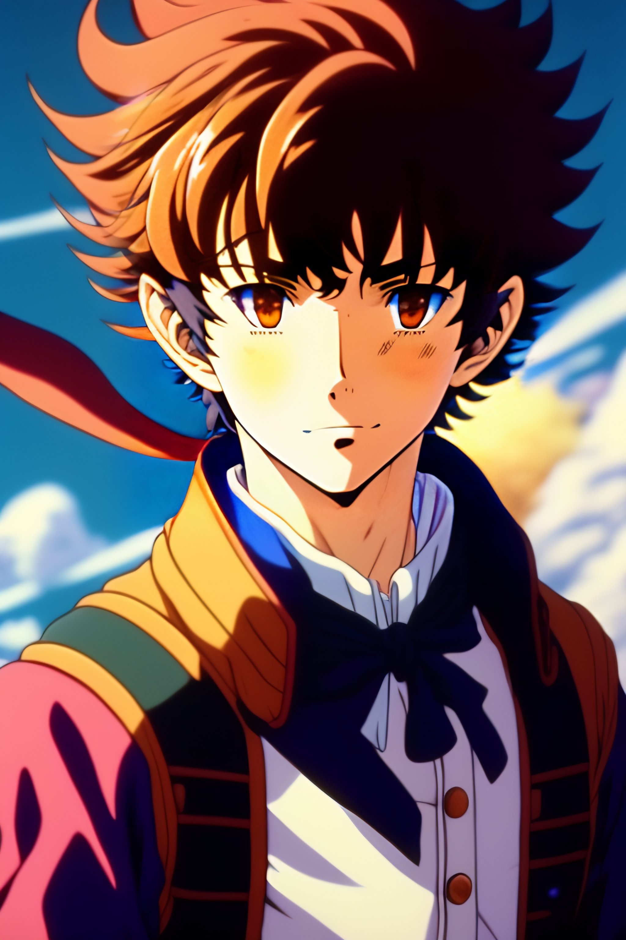 Lexica - Vintage anime screenshot from frodo, 90’s anime aesthetic. A ...