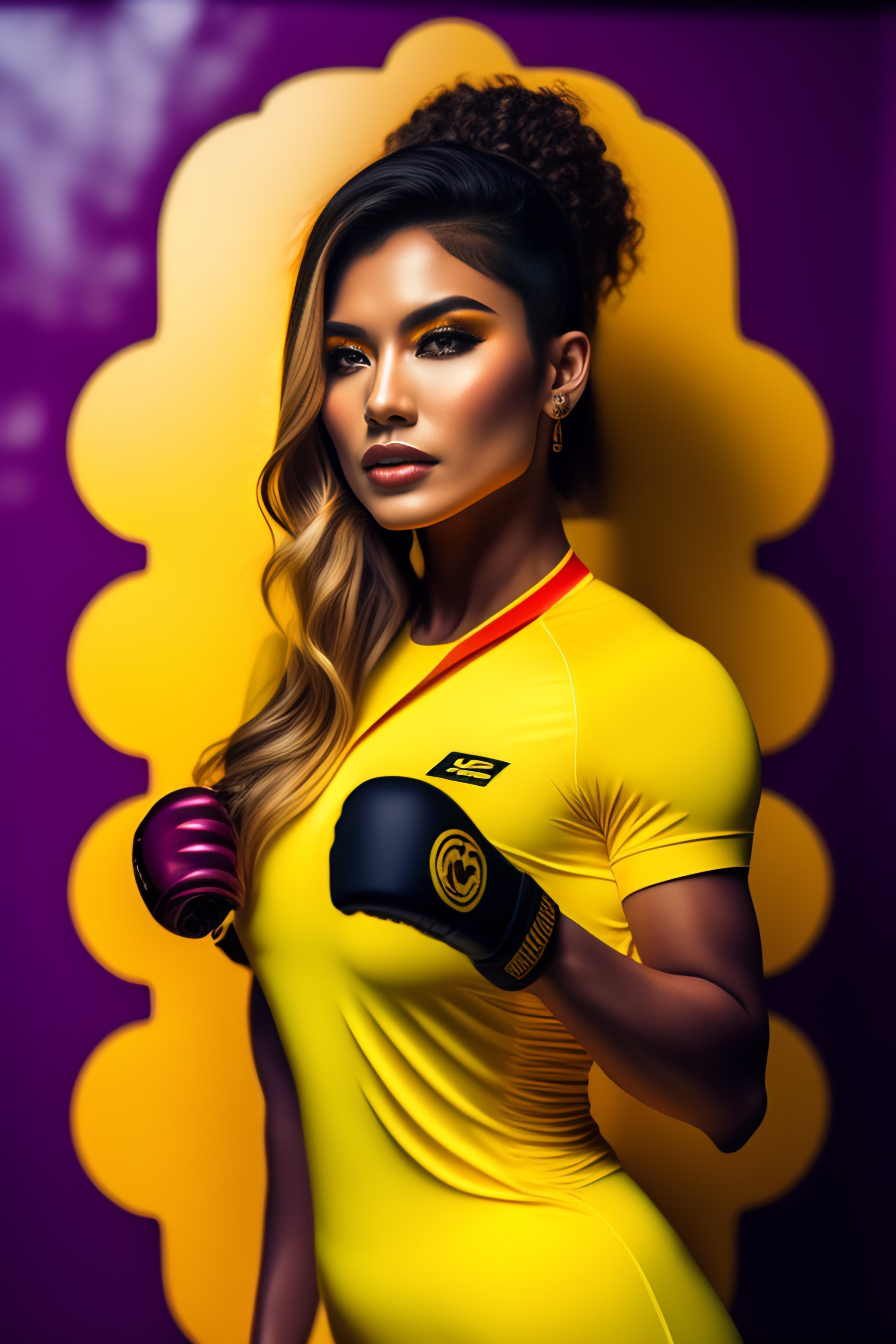 Lexica - Yellow background mma