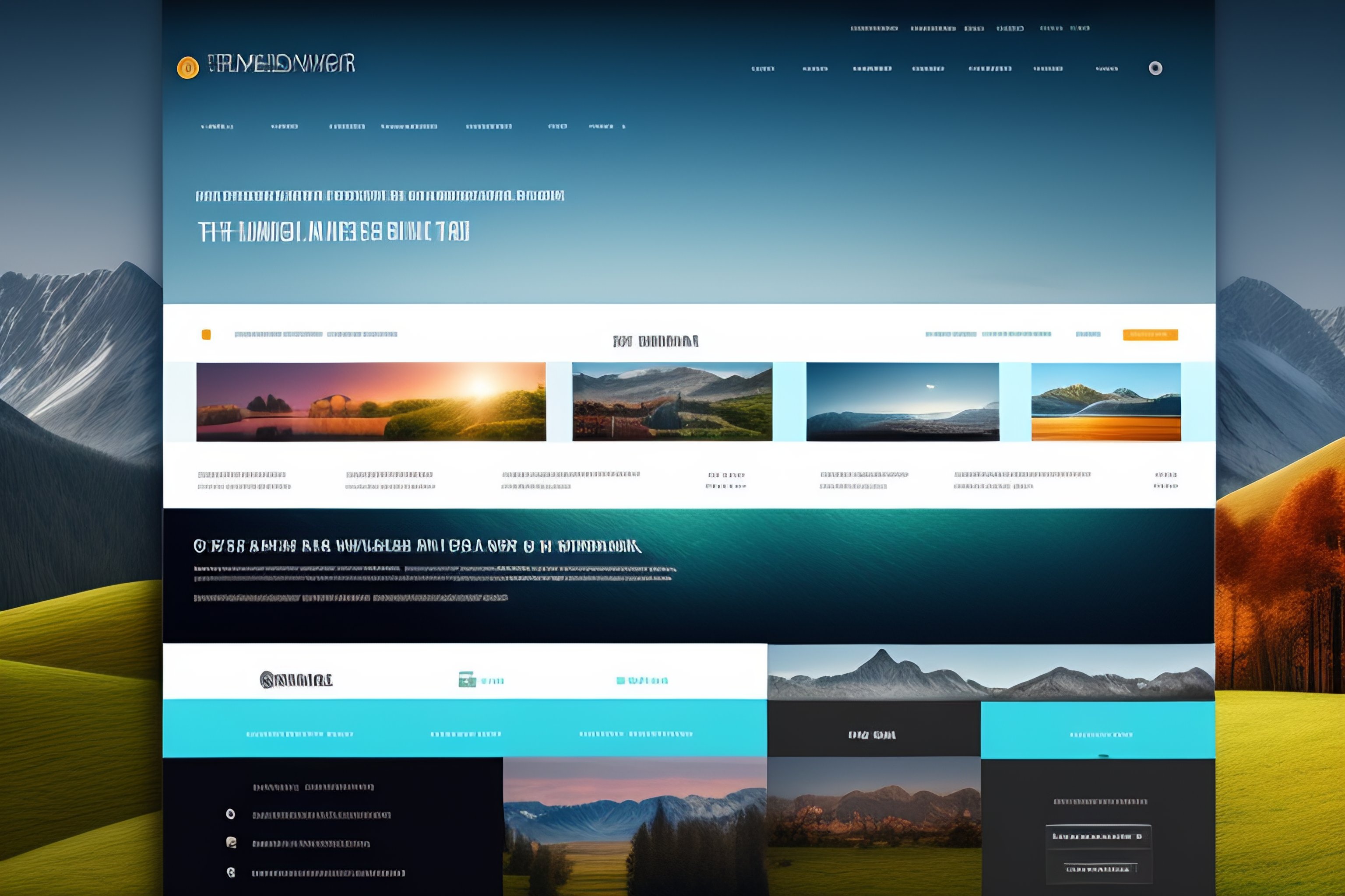 Lexica - Web site homepage, The header of the page should feature the ...
