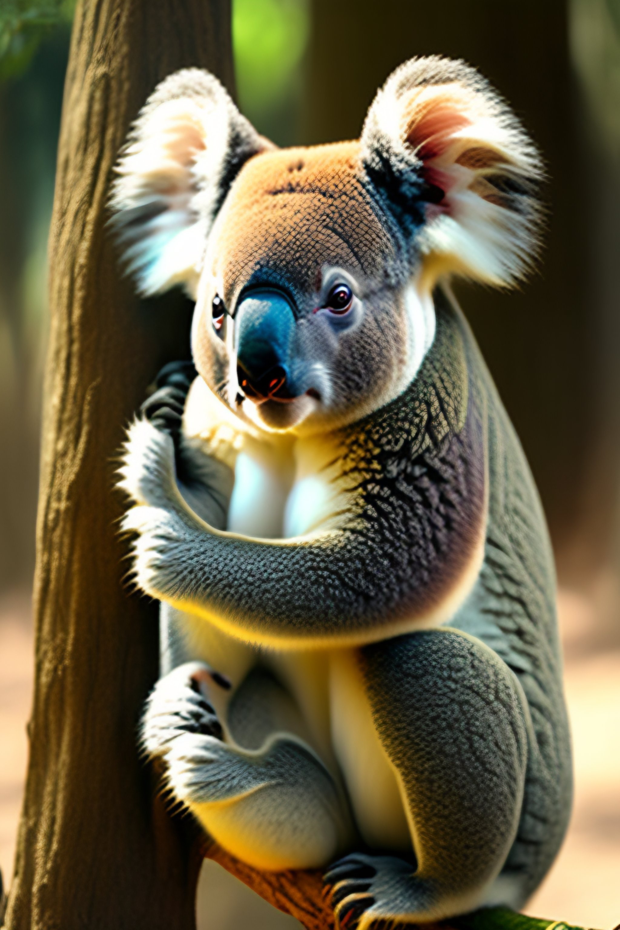 Lexica - Koala with a mask Anonymous