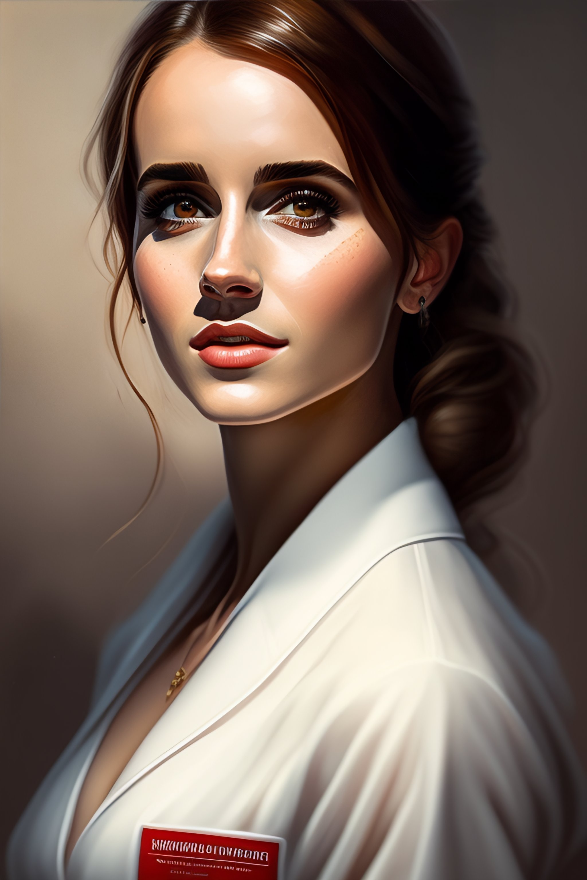 Lexica - Masterpiece, highest quality, emma watson boondage as a nurse ...