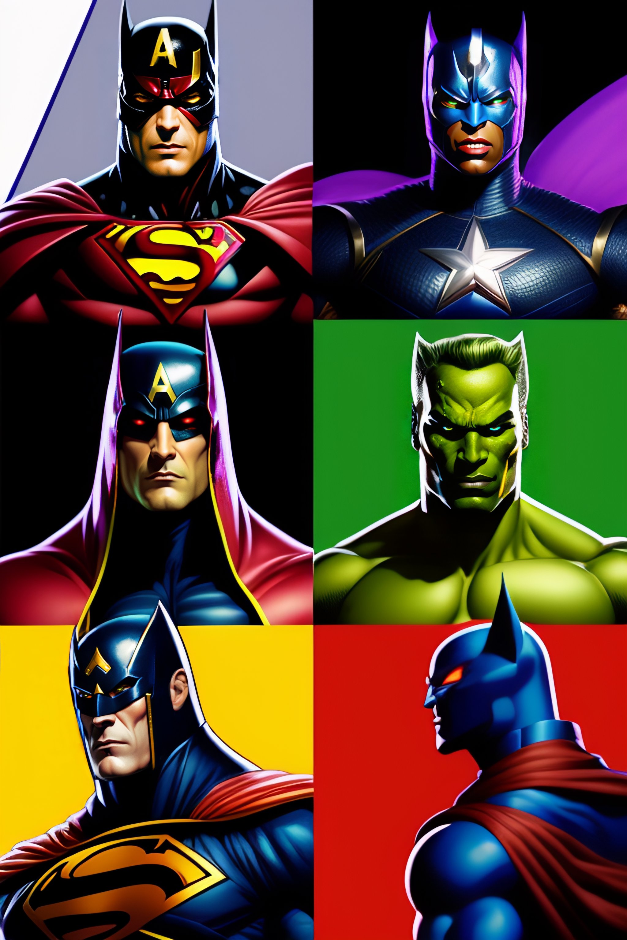 Lexica - Super villians of marvel comics composite