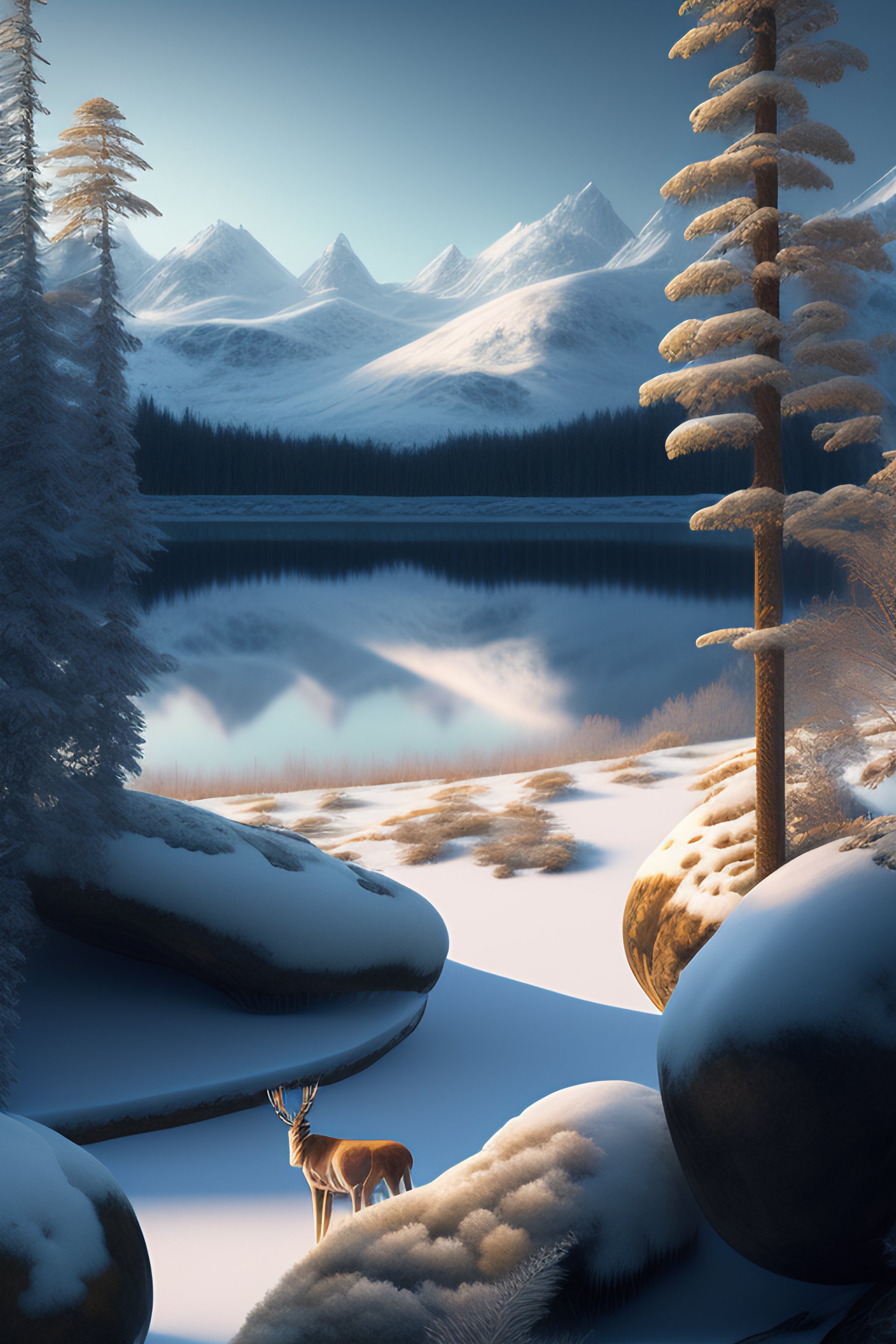 Lexica - A hyper-detailed 3d render like a Oil painting of illusions of ...