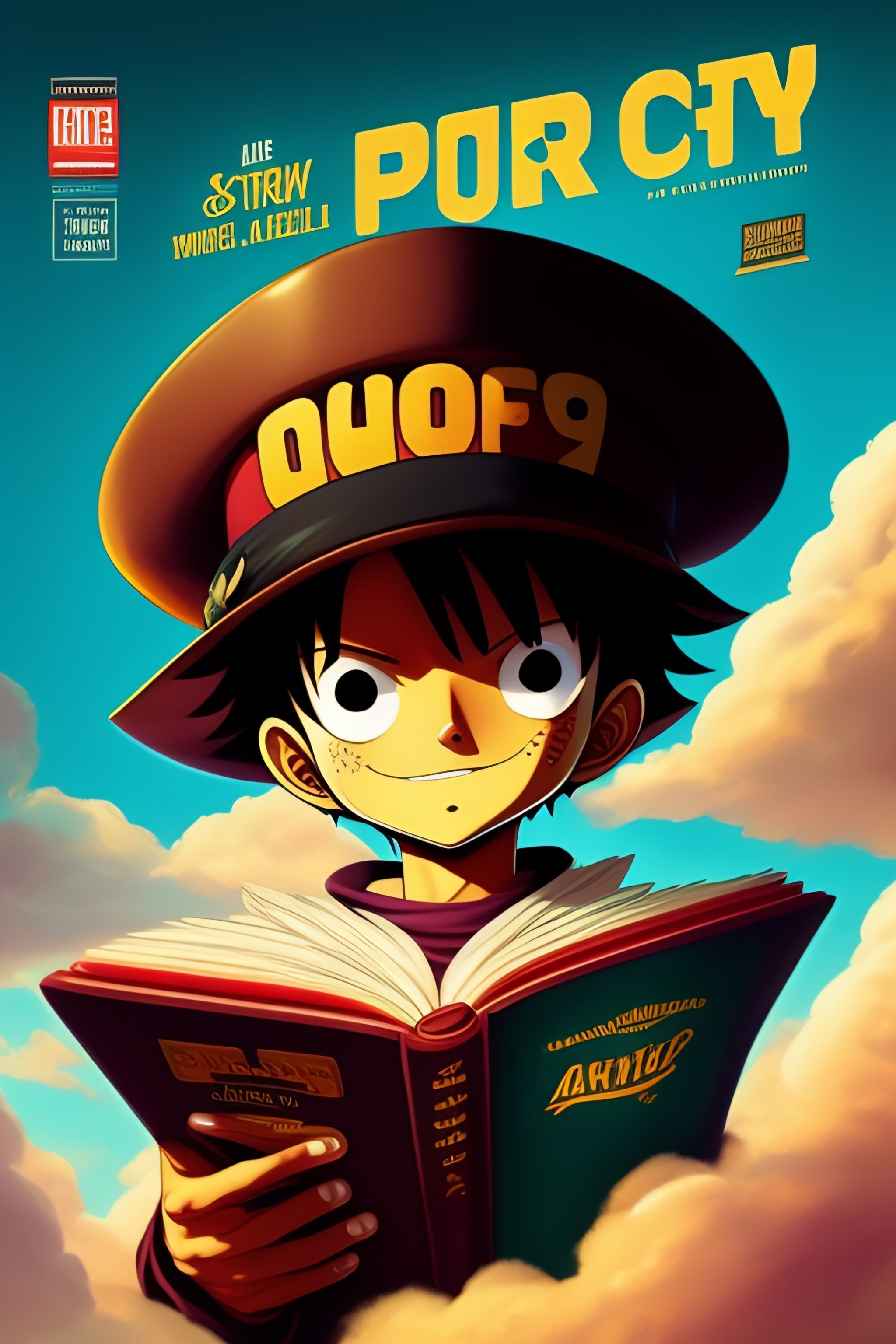 Lexica - Luffy as a book