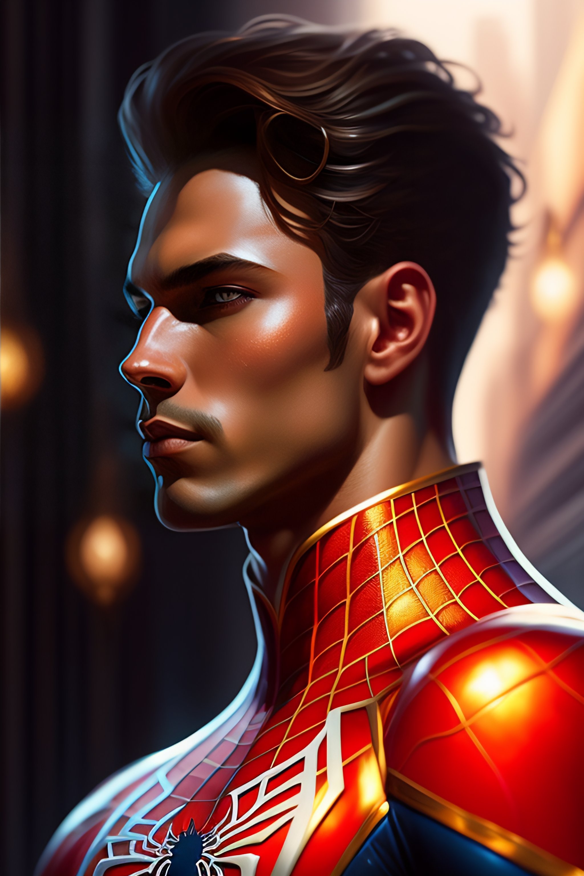 Lexica - Spider-Man, fantasy, portrait, sharp focus, intricate, elegant ...