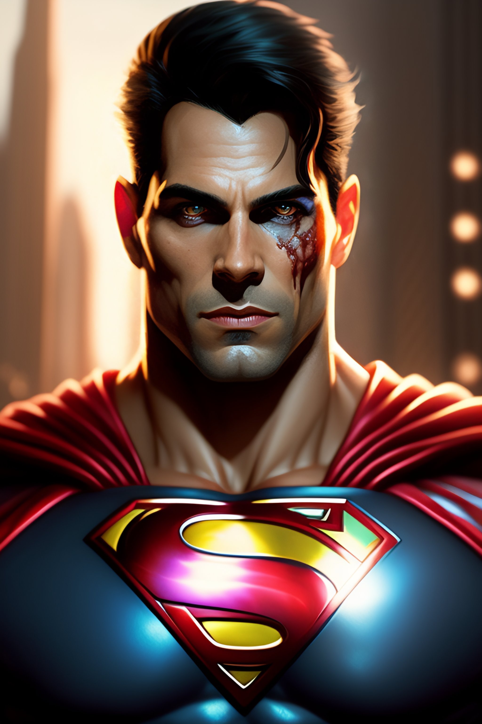 Lexica - Zombie as Superman by Zack Snyder, realistic portrait ...