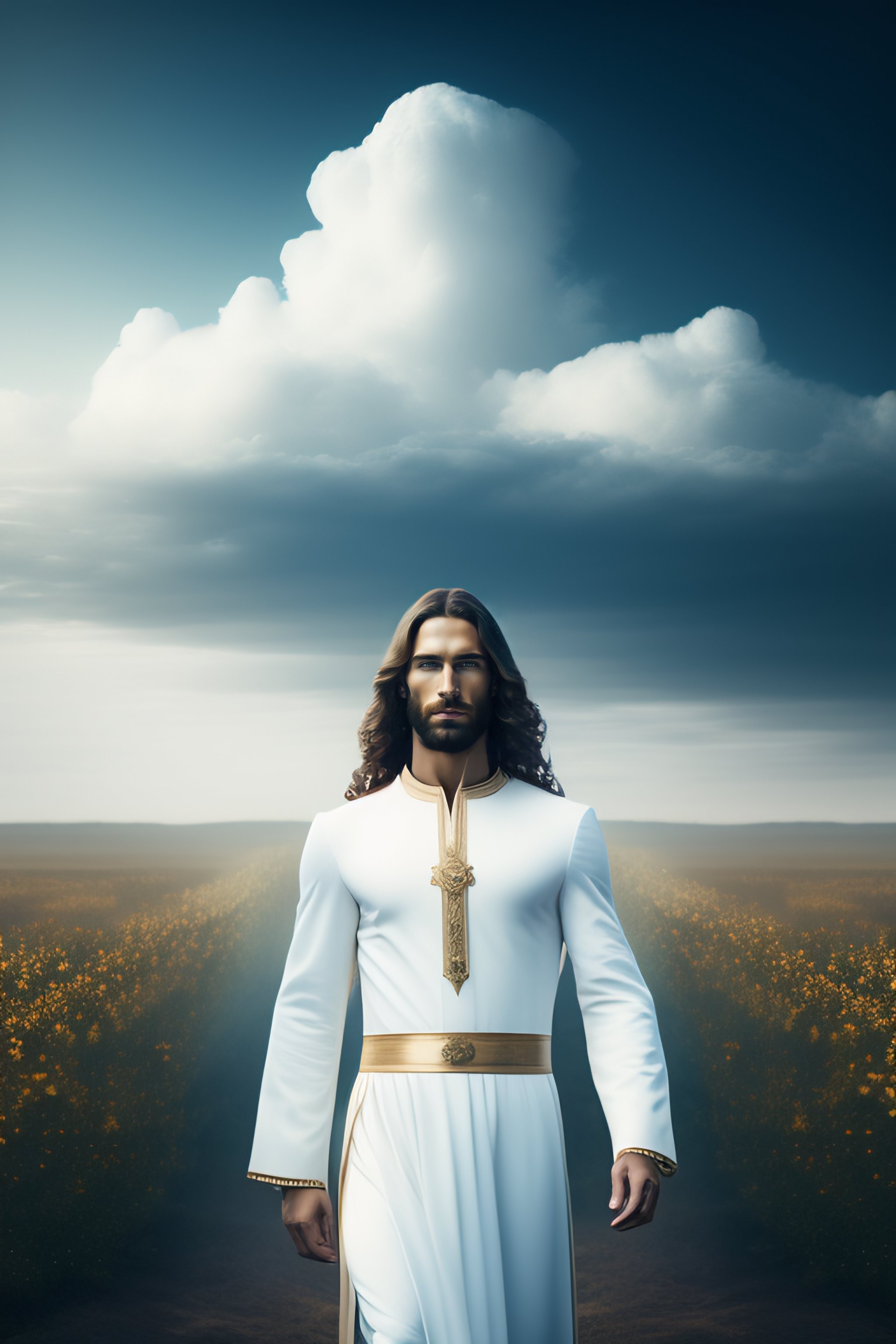 Lexica - Jesus Christ, realistic photography, dressed, man, suffering ...