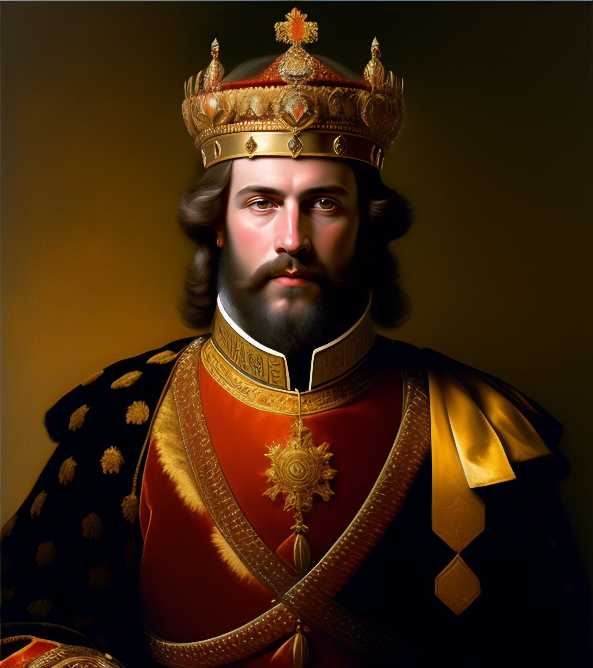 Lexica - Portrait of a Spanish king by Rembrandt