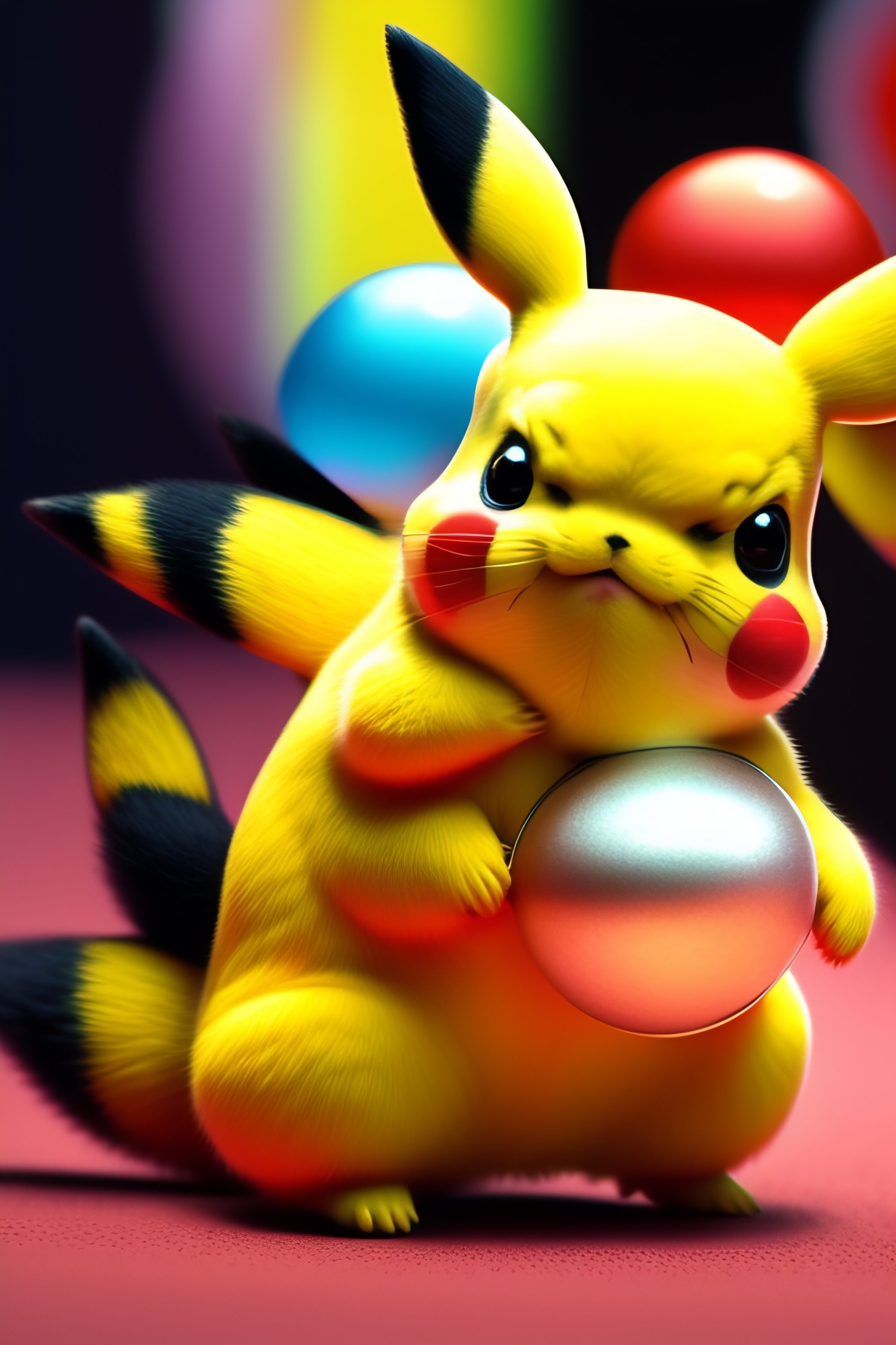 Lexica - Pikachu playing with yoyo
