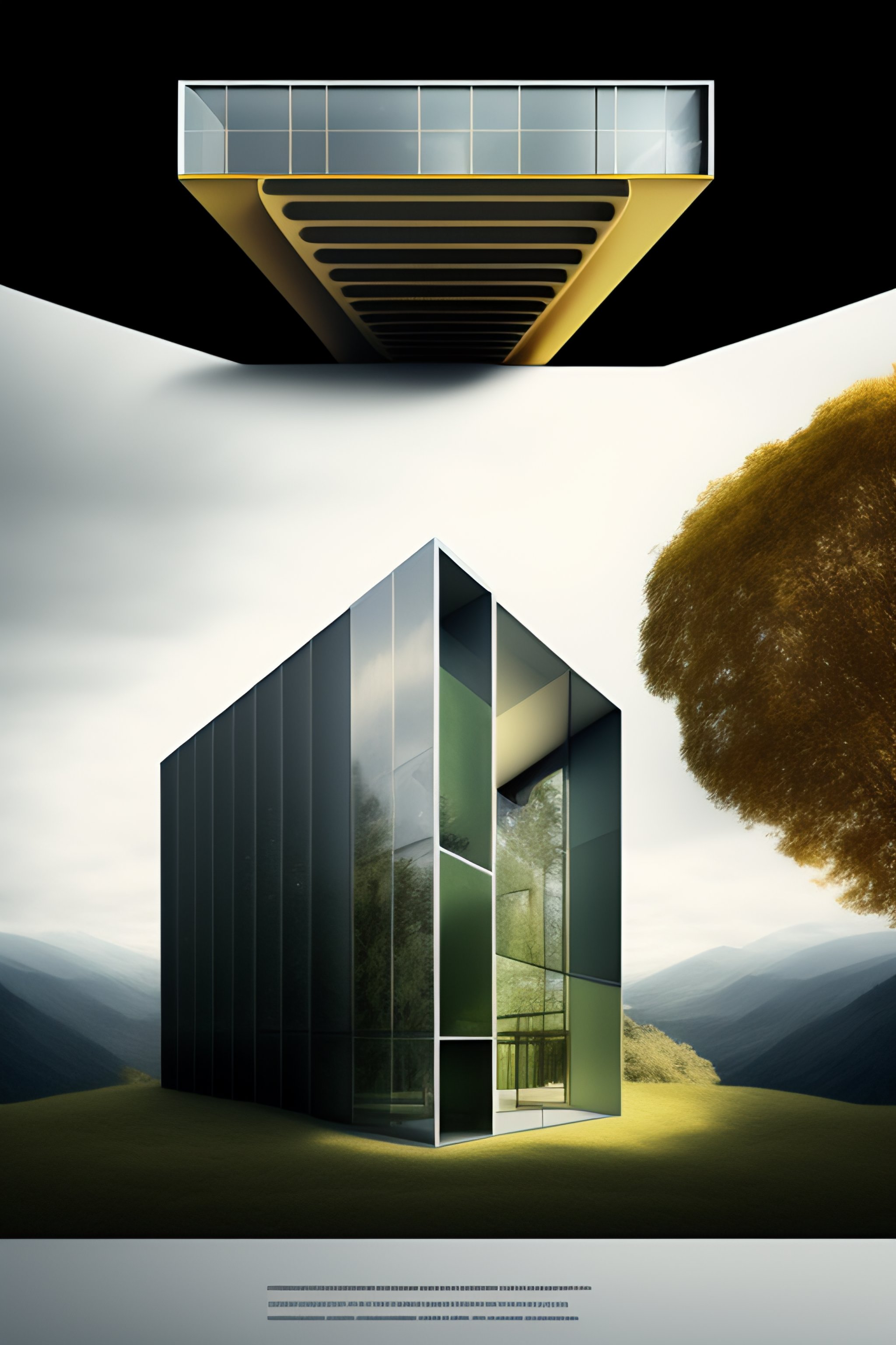 Lexica - Postdigital architecture collage, by fala atelier