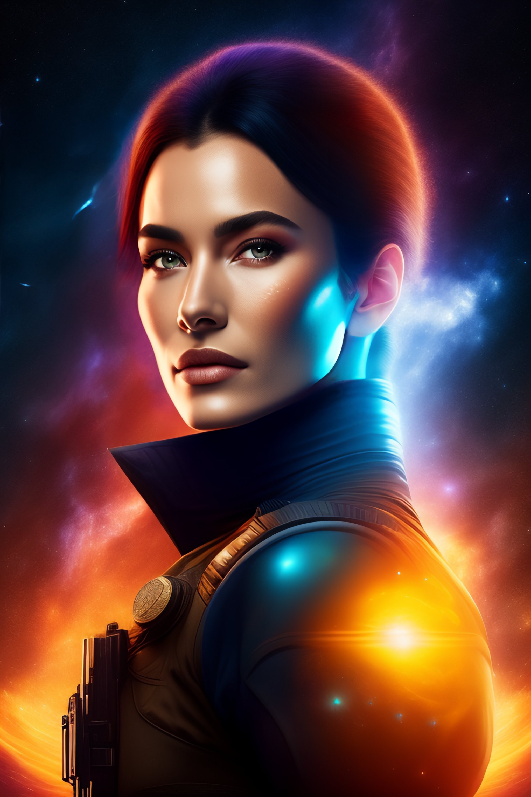 Lexica - Avatar in real life, head and shoulders portrait, holding a ...