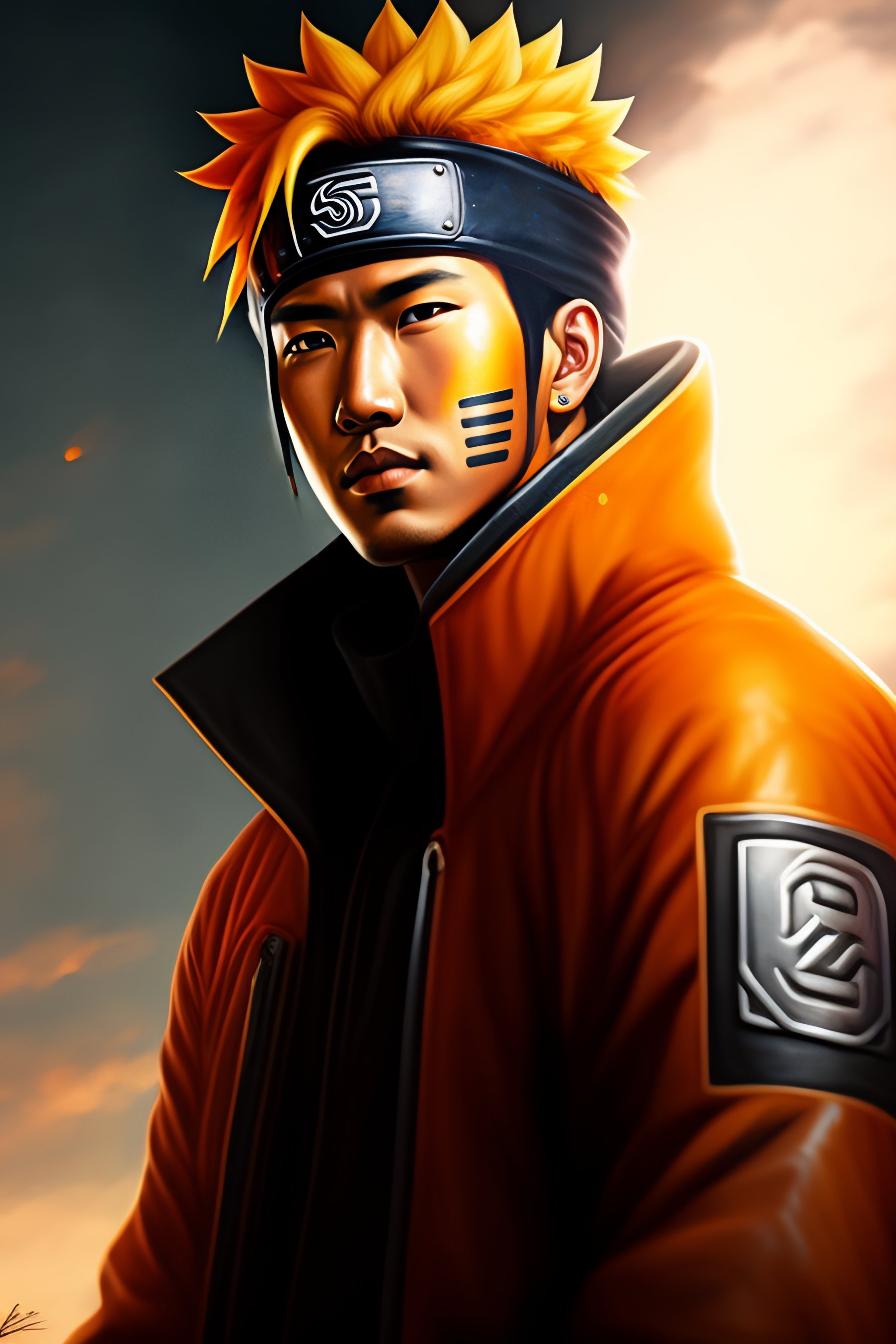 Lexica - Portrait of Naruto painted by rubens