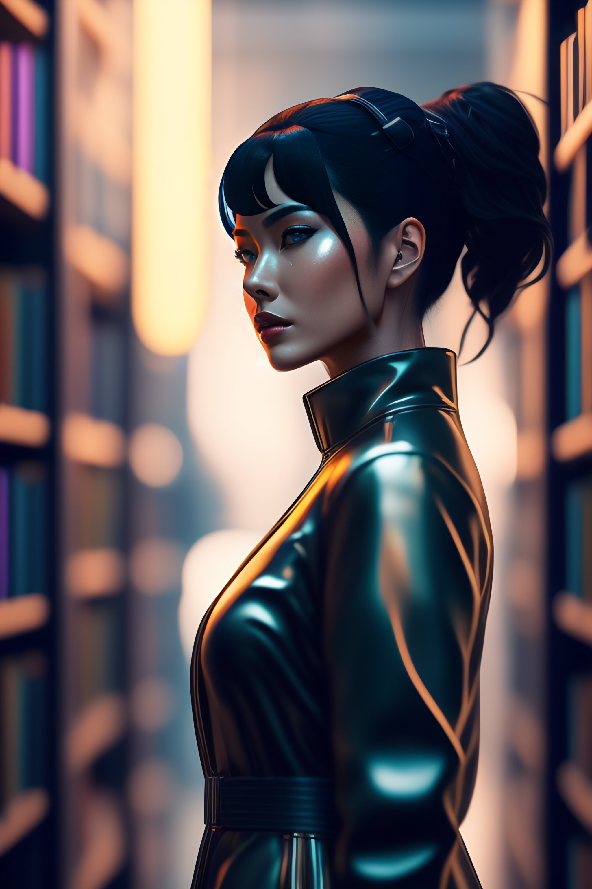 Lexica - Highly detailed, uhd, 8k, ghost in the shell, blade runner ...