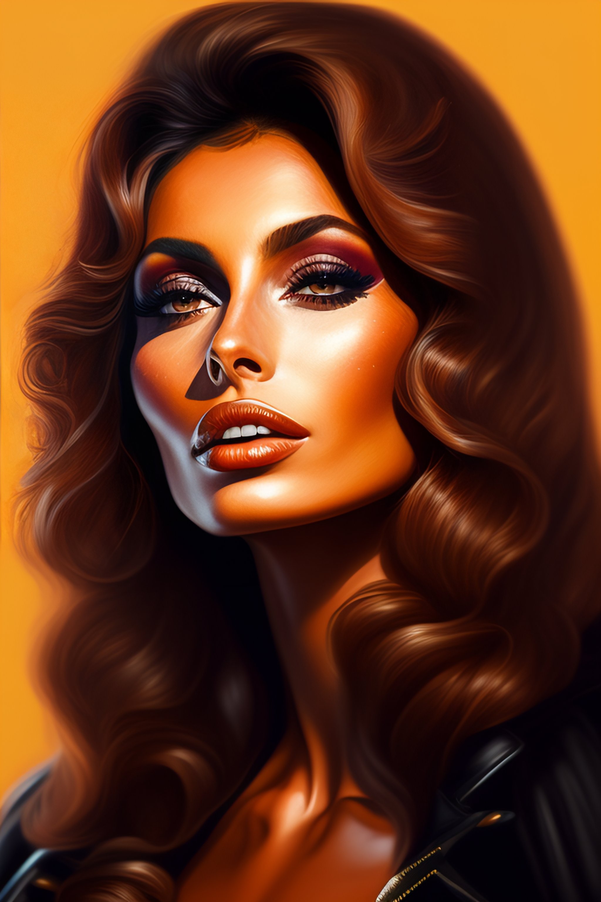 Lexica - Black round shades, A full body portrait of sofia loren beautiful wild, intricate ...