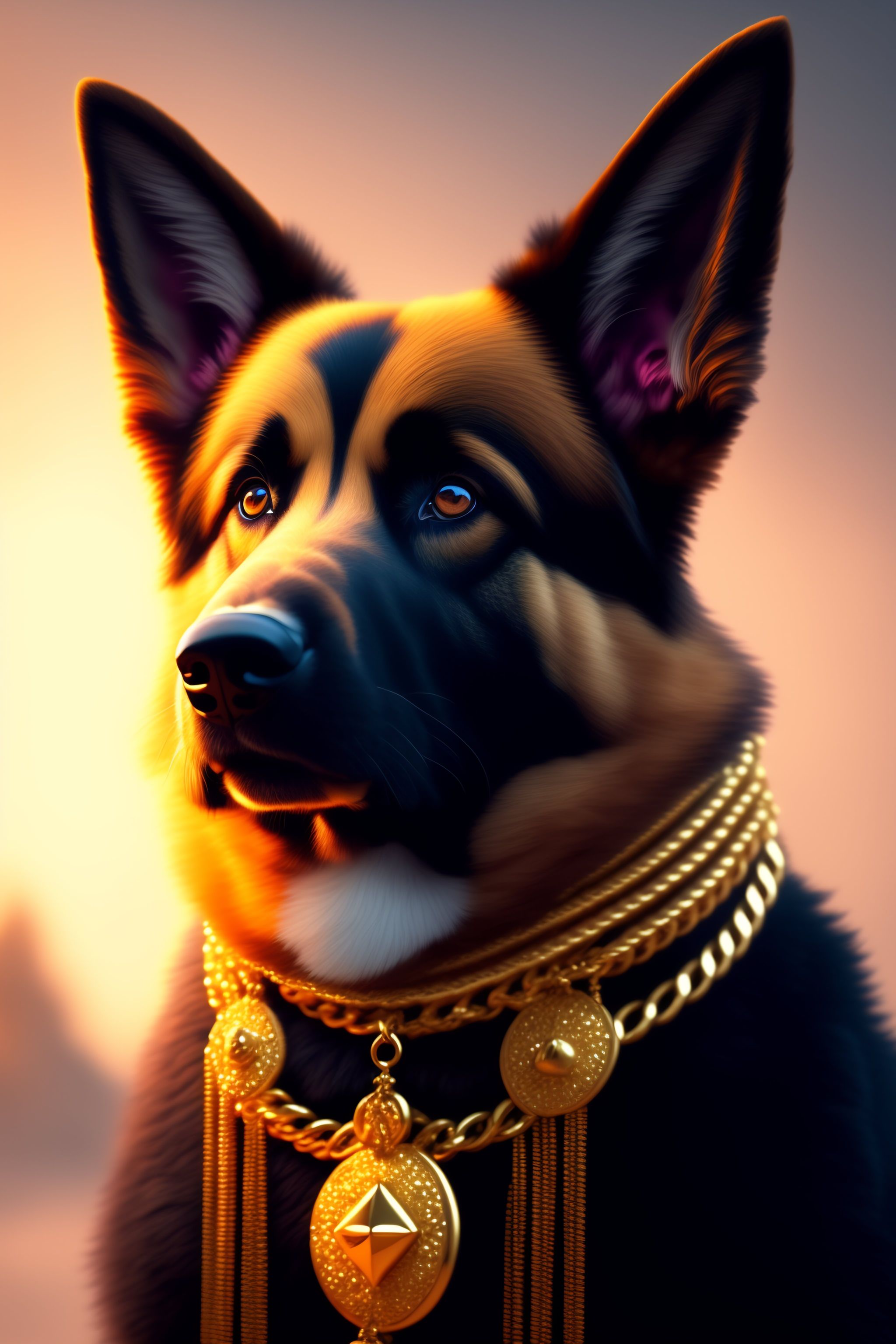 Evil German Shepherd