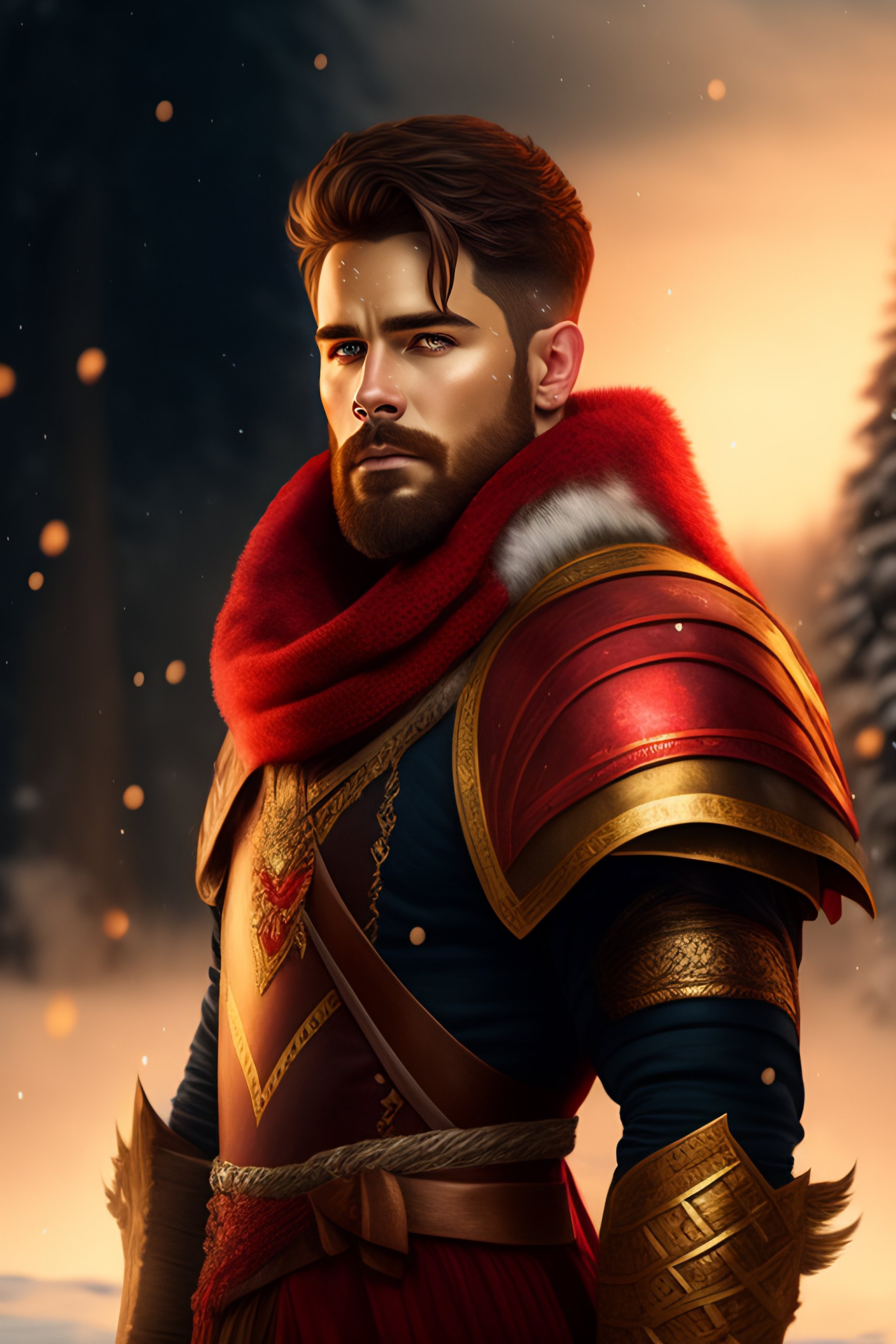 Lexica - Full body portrait of downtrodden rugged male rogue, short ...