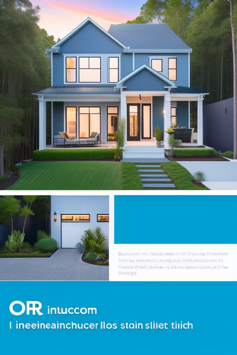 Lexica - Background: Show a picturesque neighborhood setting with lush ...