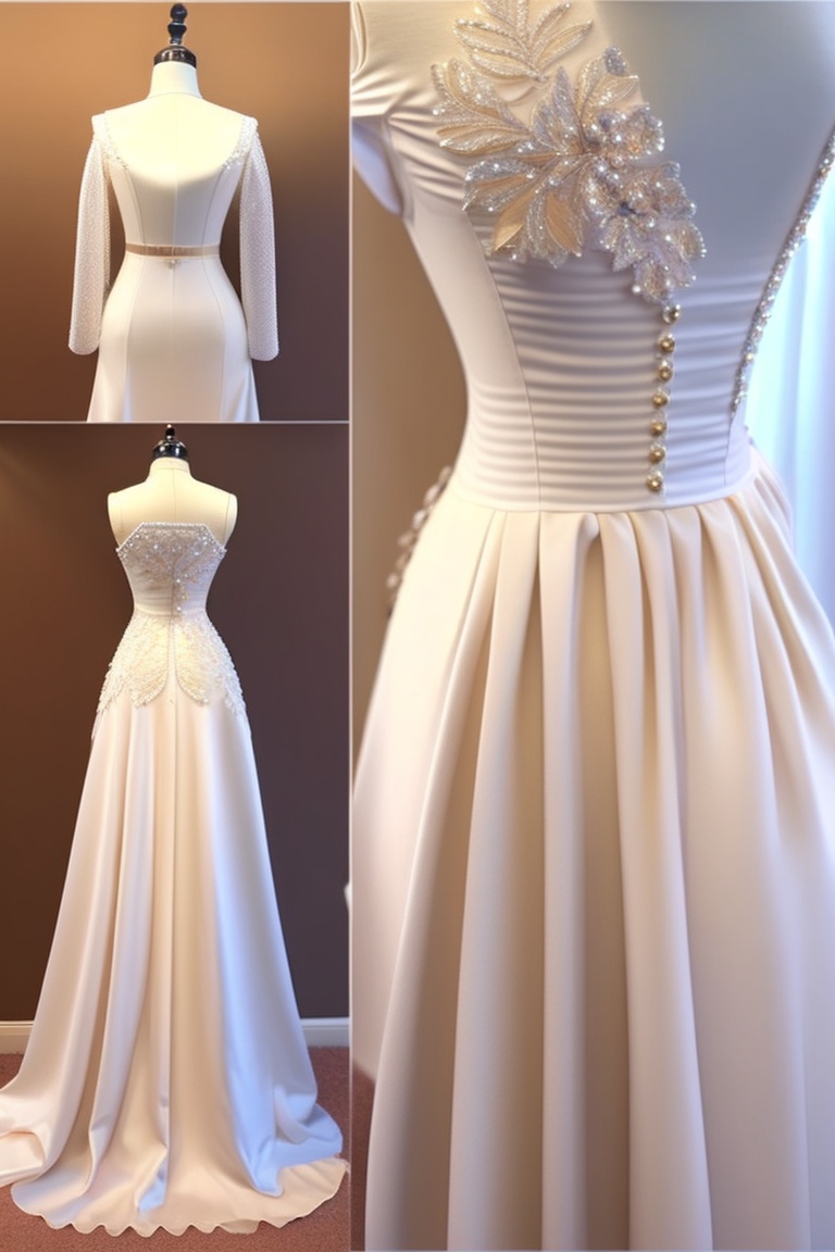 Lexica - Dress Construction: Create a detailed pattern and construction ...