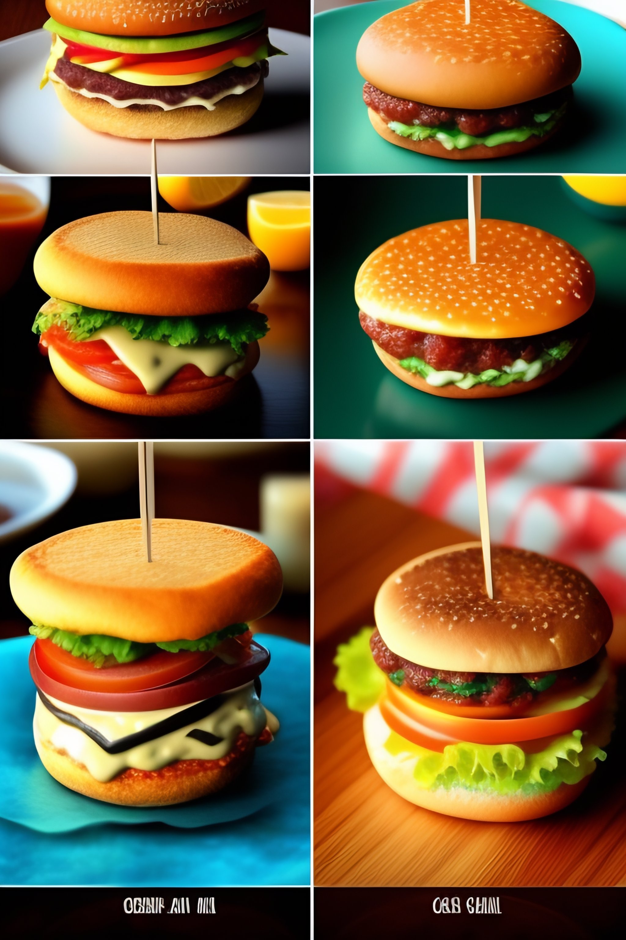 Lexica - Hamburguesa par niños