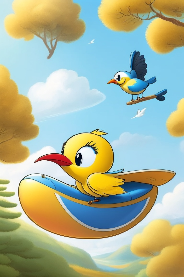 Lexica - In a lush forest, there lived a young bird named Tweety ...