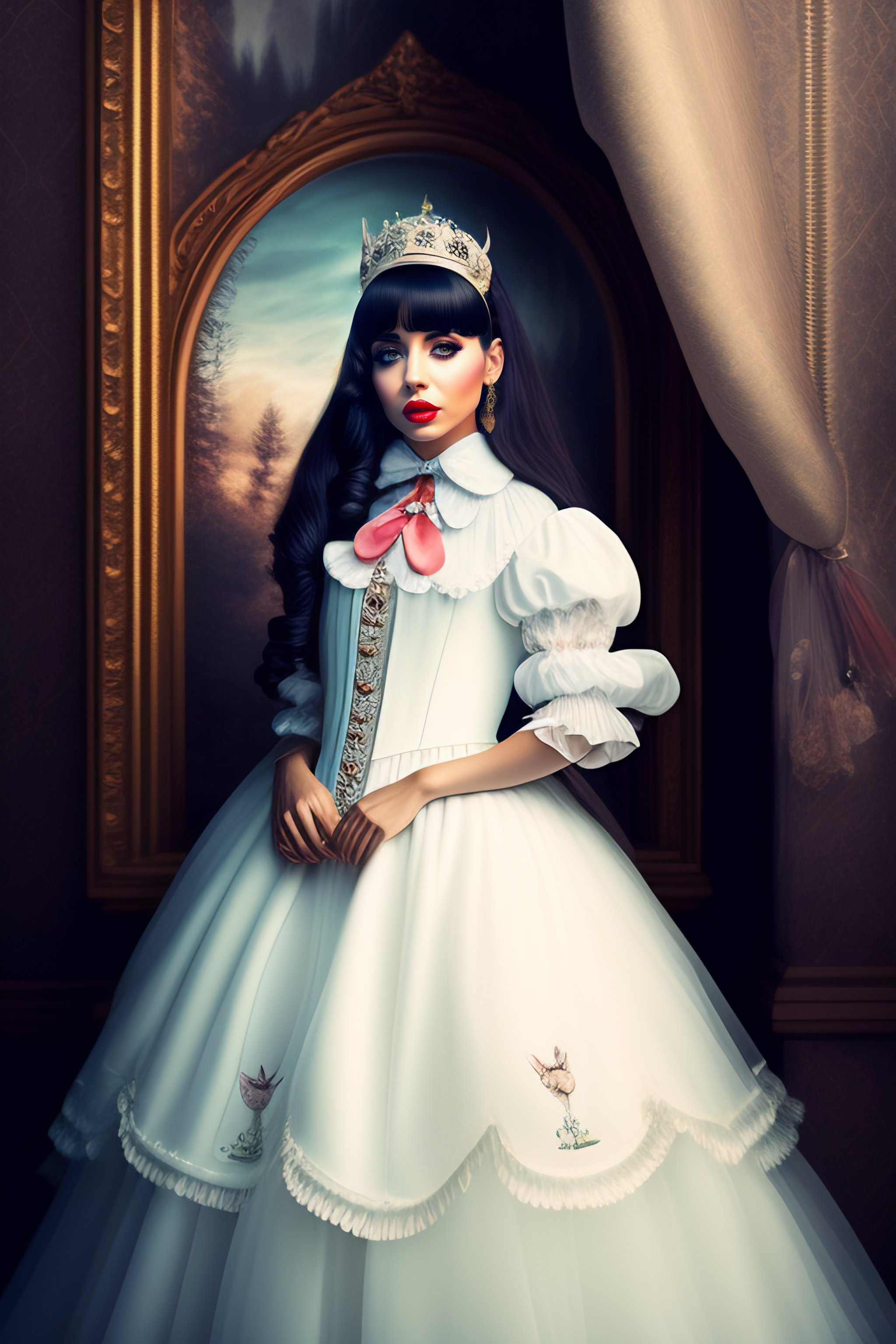 Lexica - Melanie martinez, alice in wonderland, horror, forest, fog ...