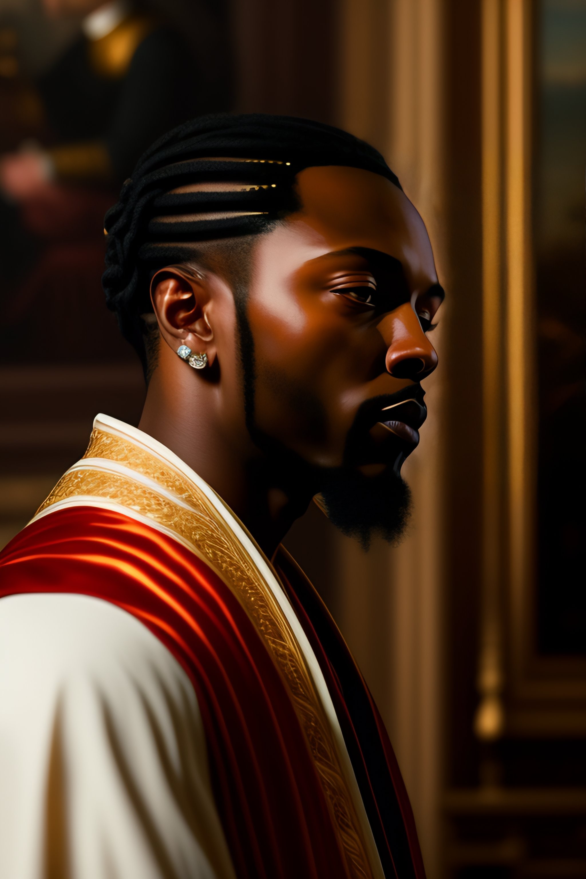Lexica - Kendrick lamar Renaissance Art period painting by greg ...