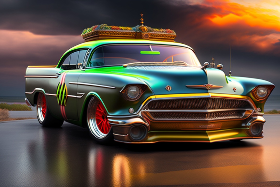 Lexica - "Frankenstein's frightening show car" on Transilvania ...