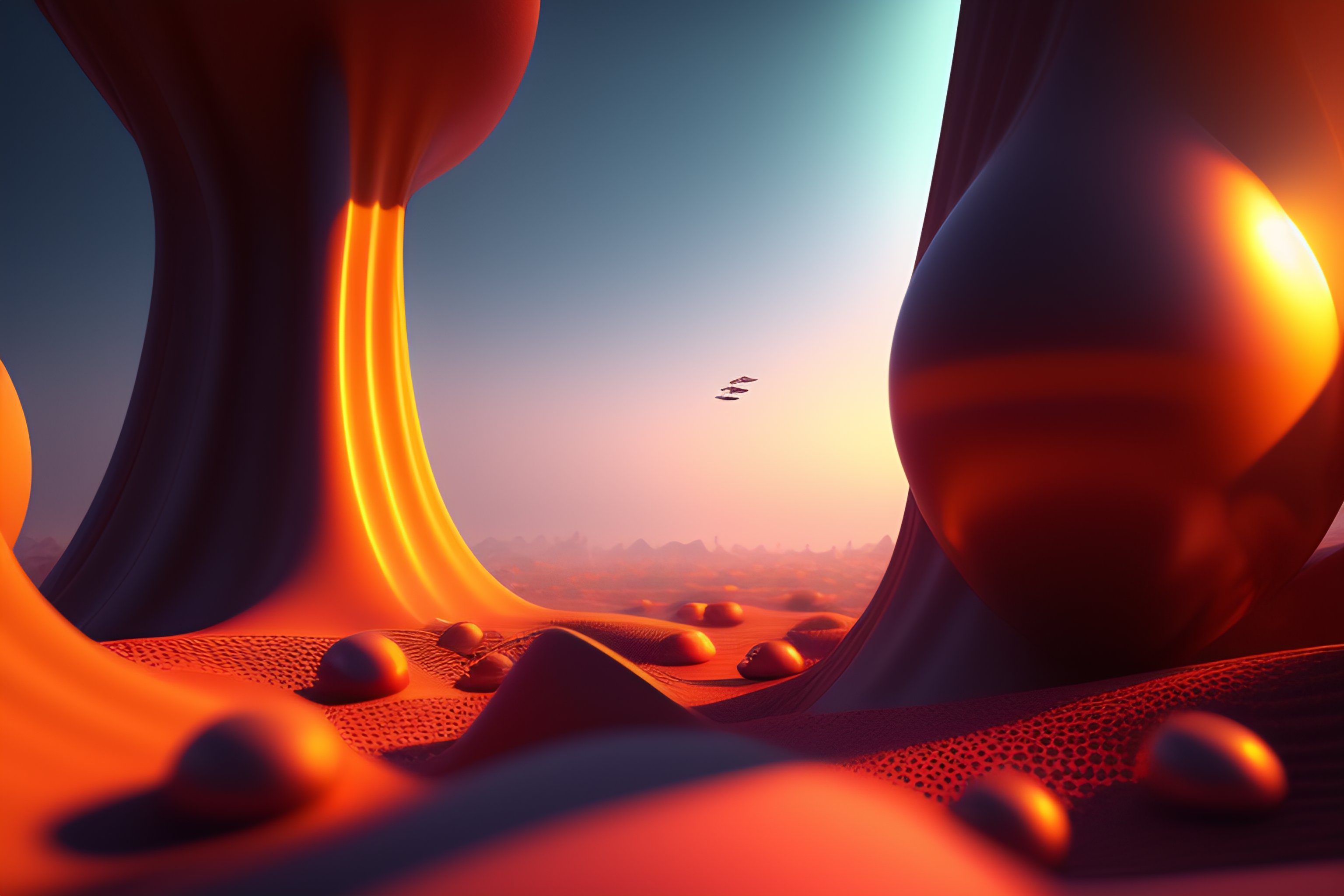 Lexica - Organic cellular molecular environment with viruses and ...