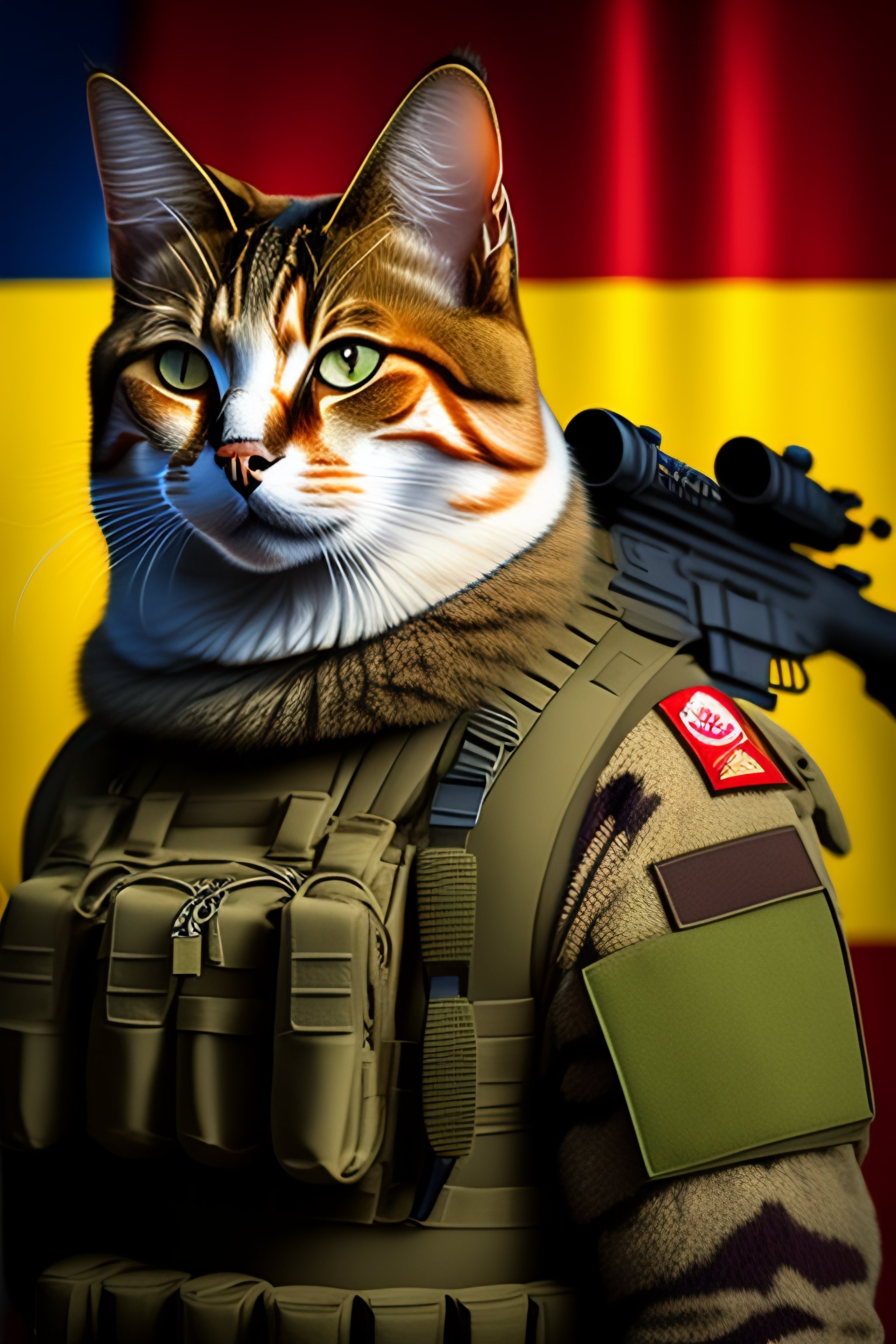 Lexica - Masterpiece, special force cats, wearing tactical armor ...
