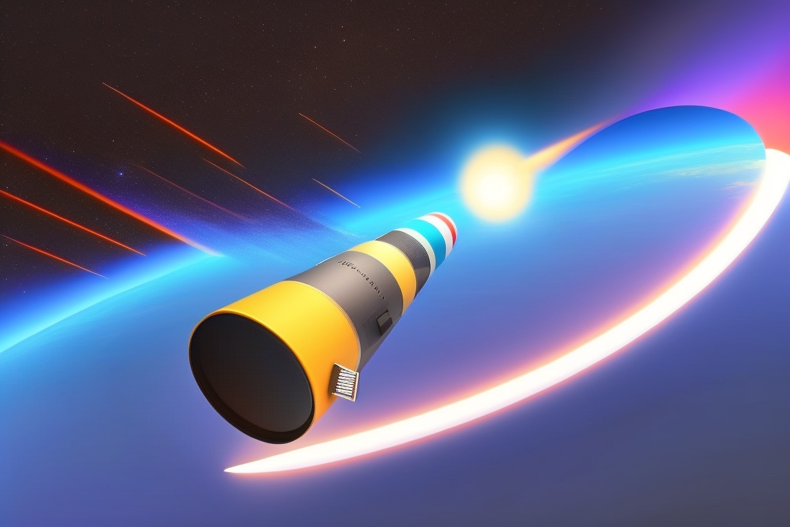 Lexica - Use animation or stock footage to represent the rocket launch, depicting the moment ...