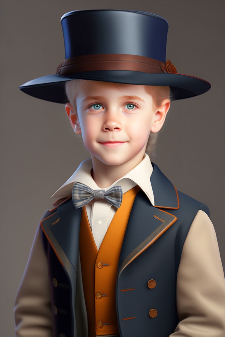 Lexica - A smart boy wearing hat, long court and Jeanes