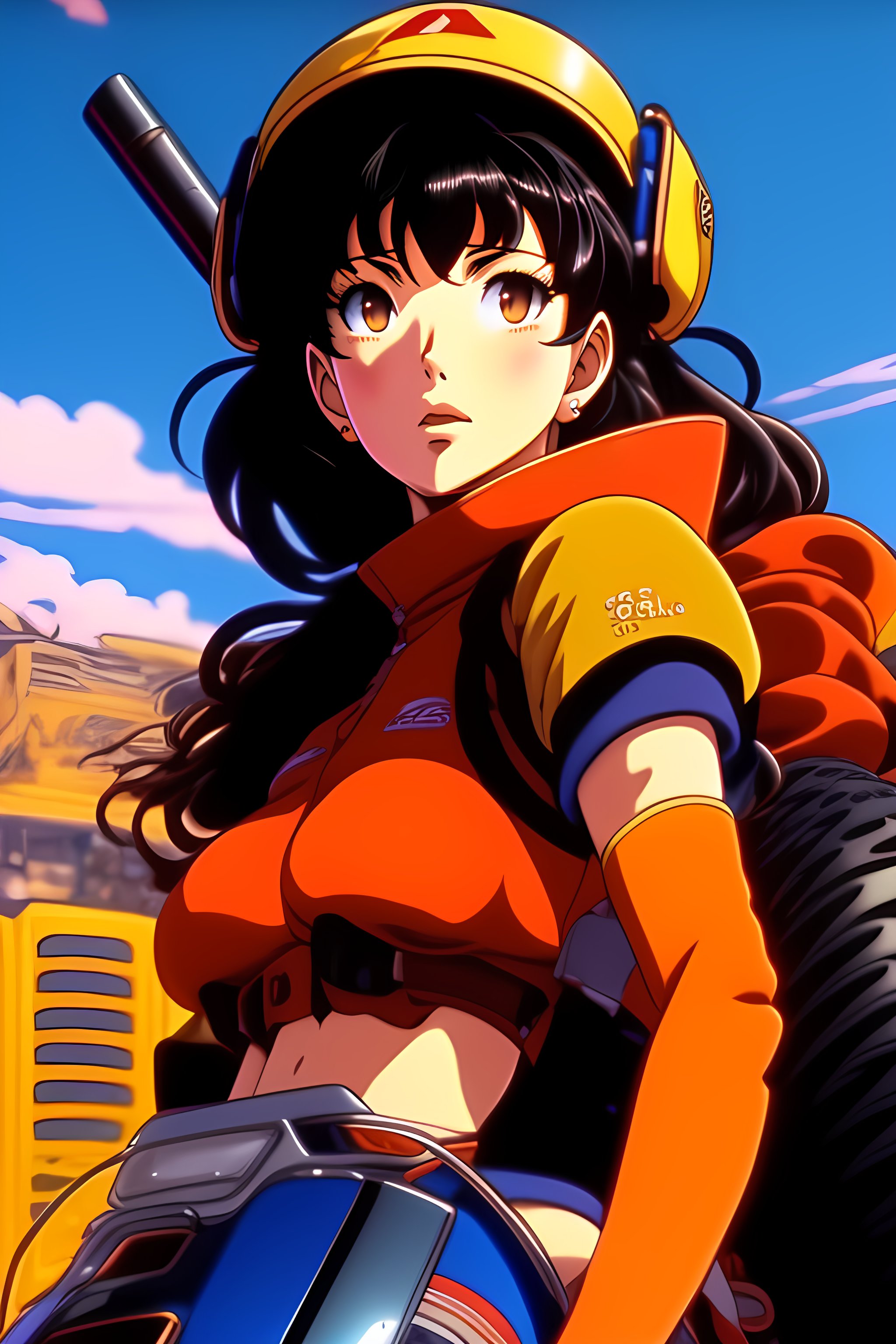 Lexica - Vintage anime screenshot from akira, 90’s anime. vibrant ...