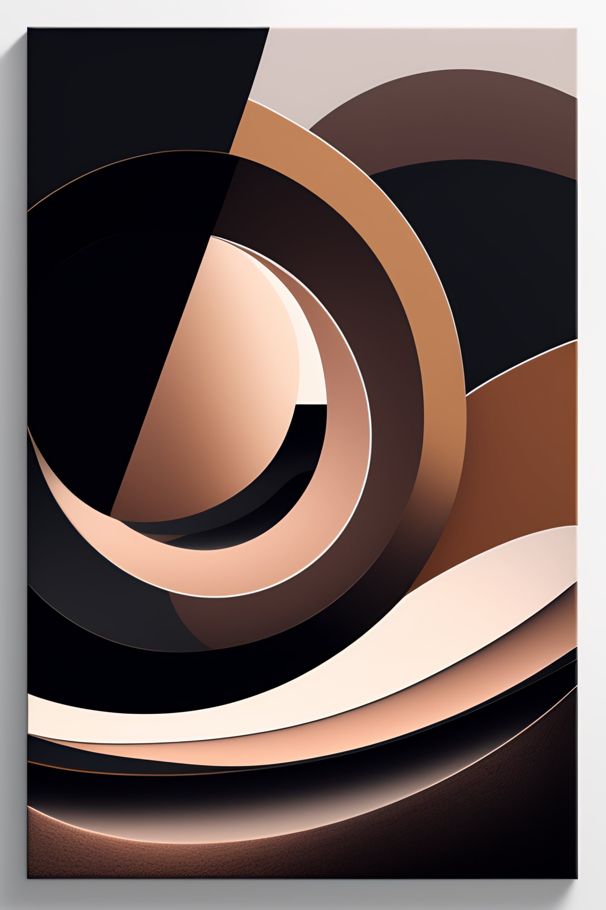 Lexica - The abstract painting artistic flat illustration by by patrick ...