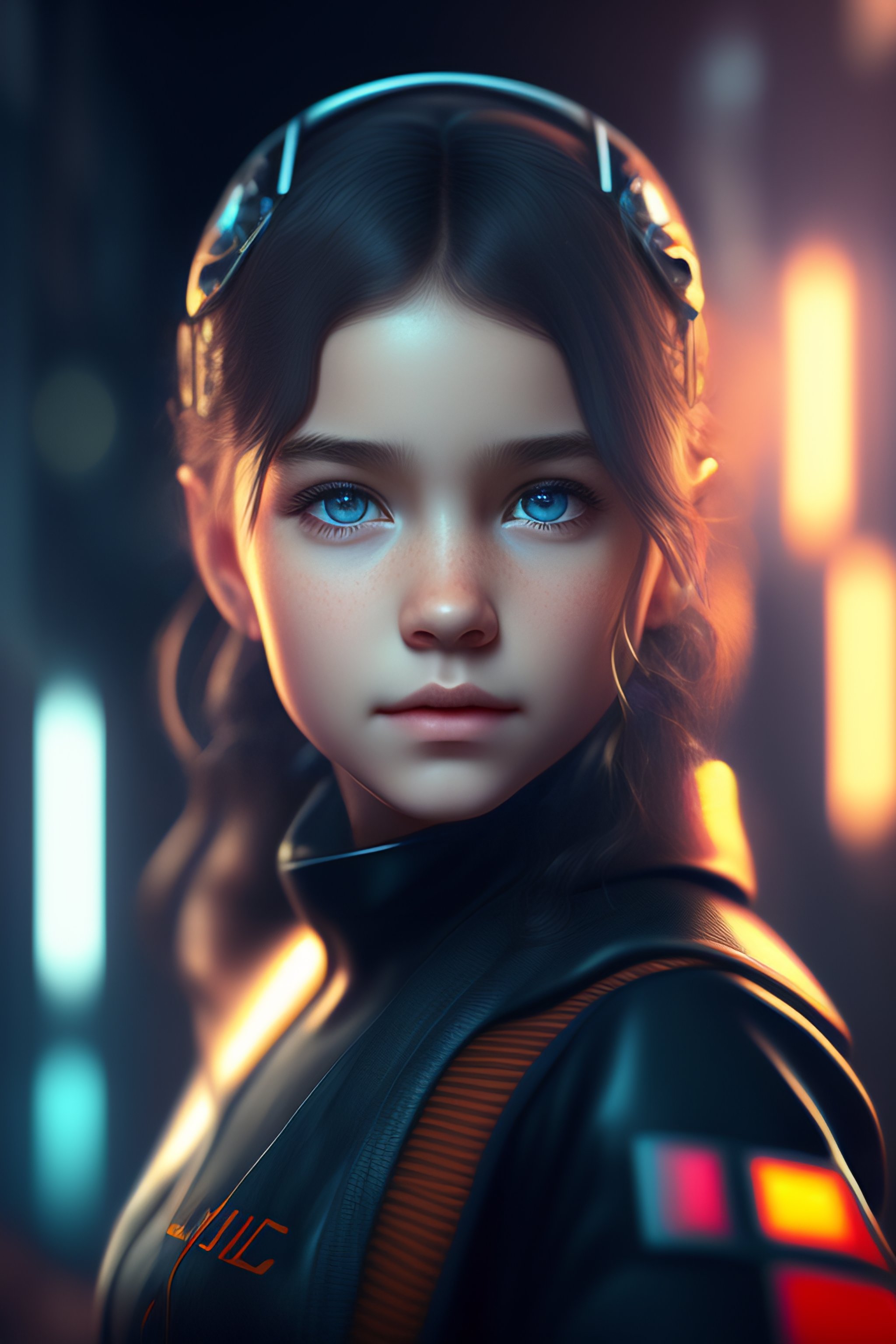 Lexica - Beautiful young girl, innocence, highly detailied eyes ...