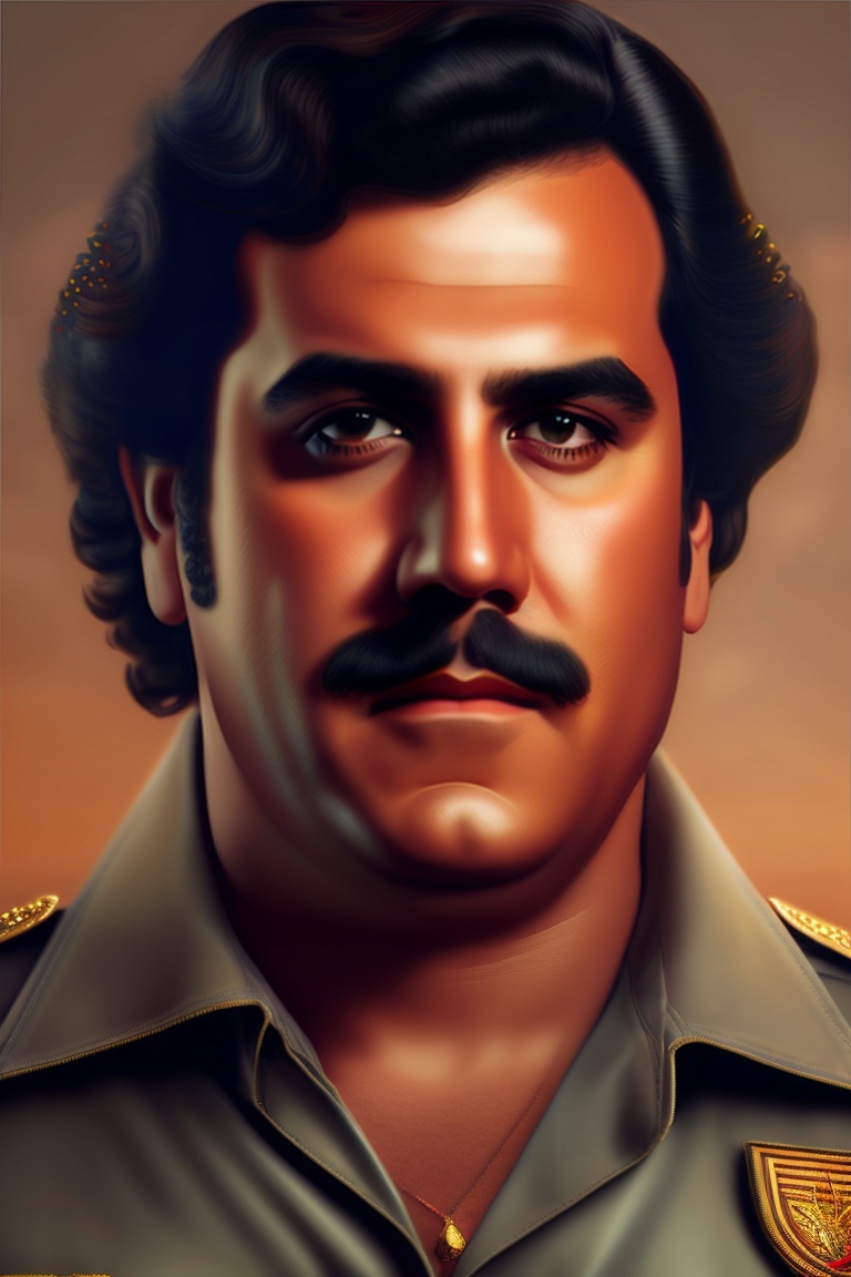 Lexica - Pablo escobar,looking at camera,super realistic,netflix,high ...