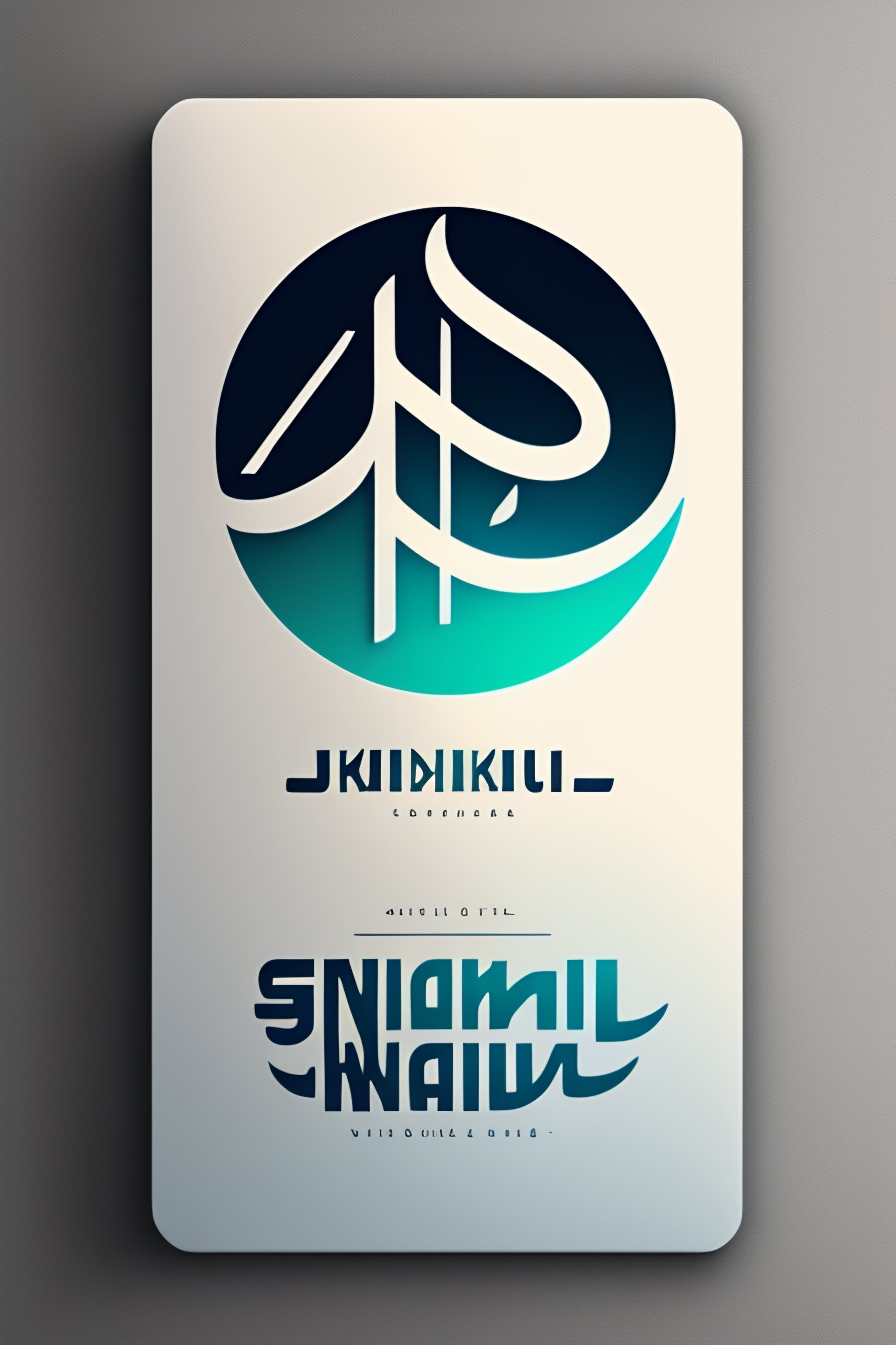 Lexica - Minimal water logo design, arabic letter, arabic language ...