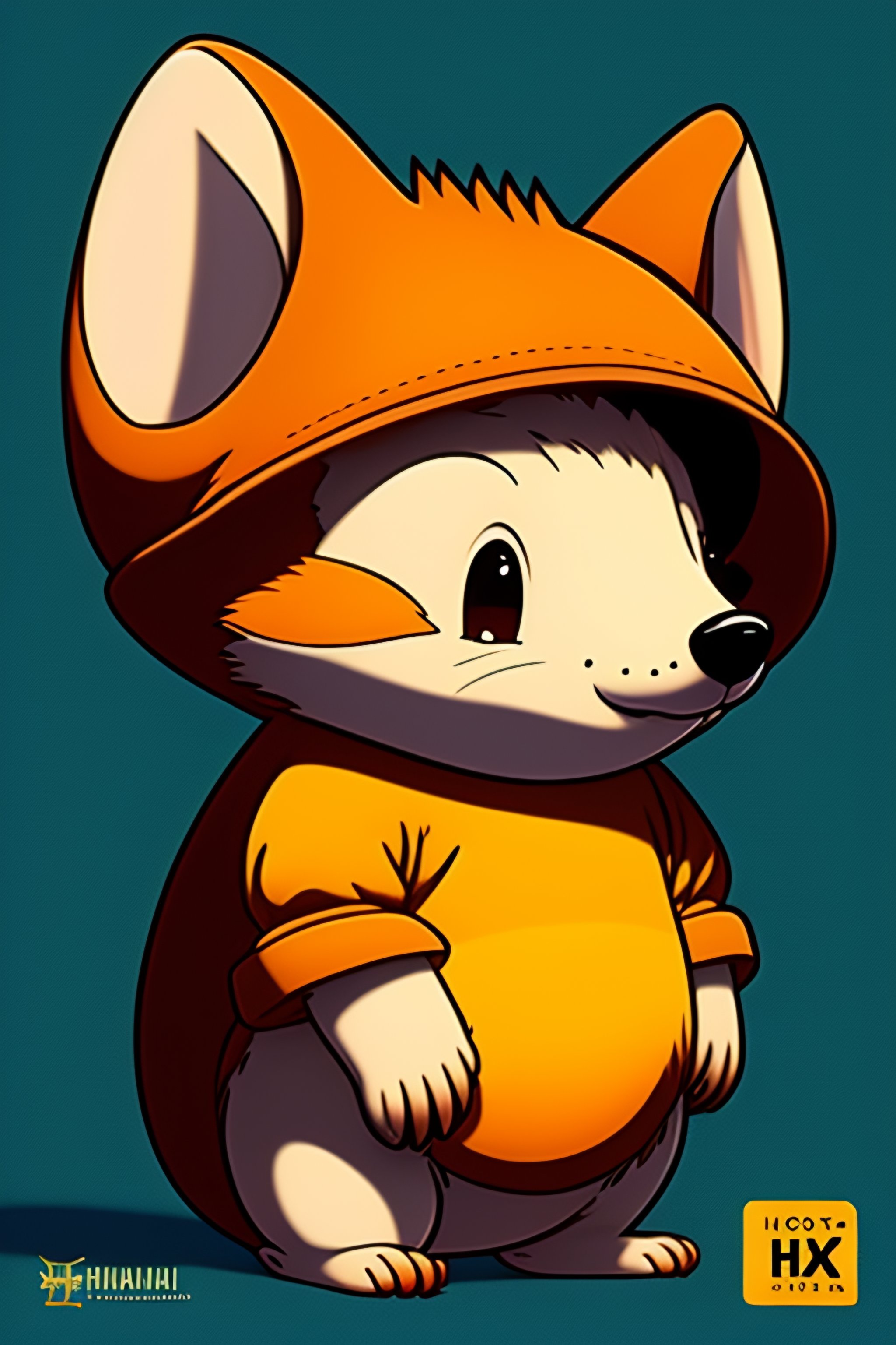 Lexica - 50s cartoon style photo of anthromorphic hedgehog, style of ...