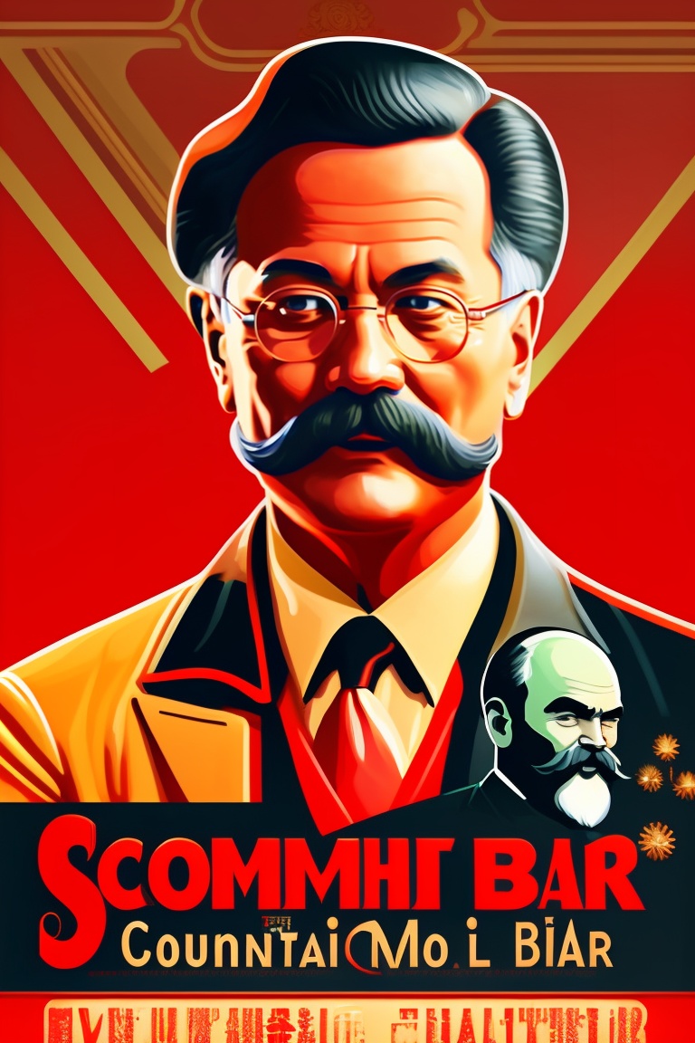 Lexica - Communist cocktail bar, marx, hengels, mao, trostky, lenin