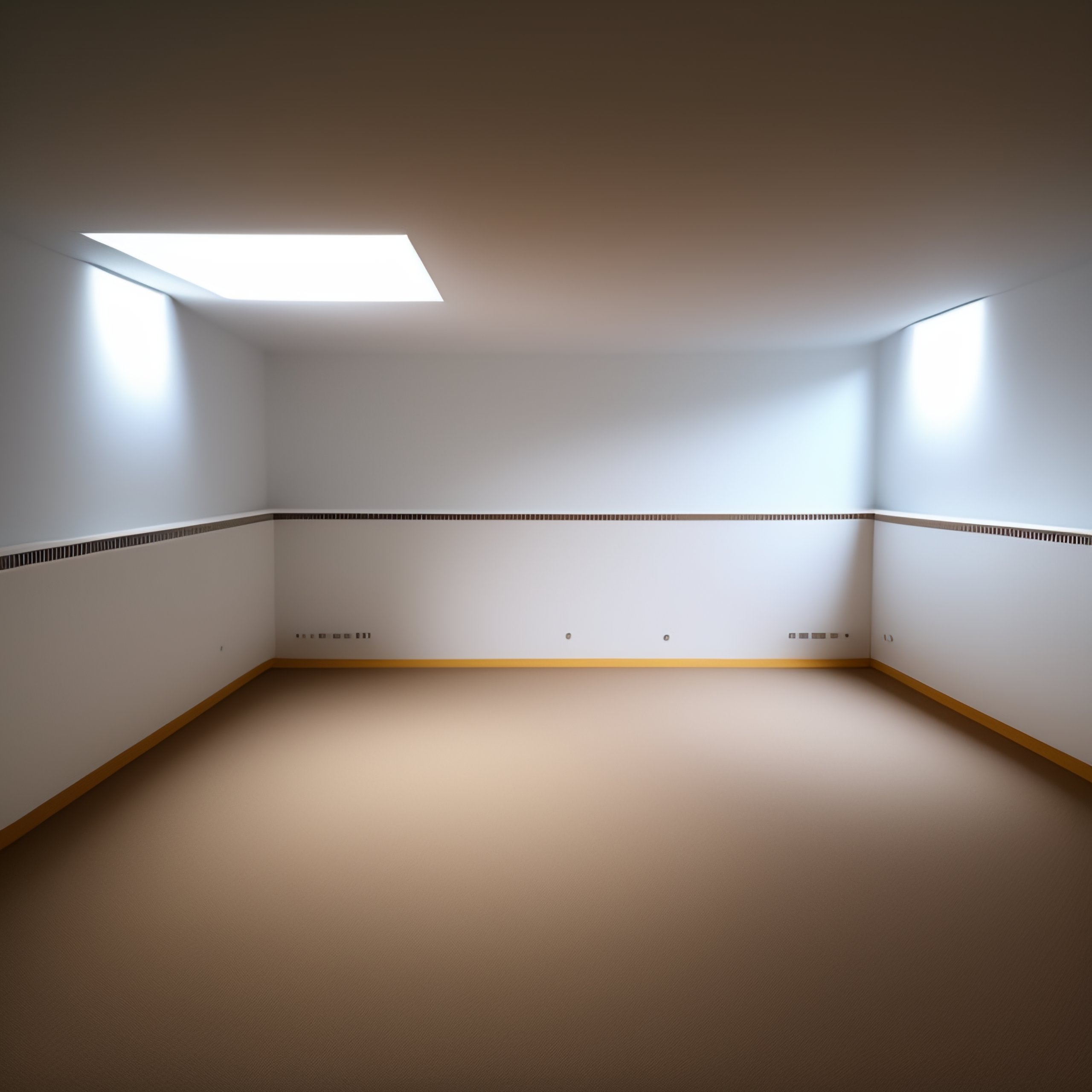 Lexica - Salle dans un bâtiment toute blanche avec un coffre fort et ...