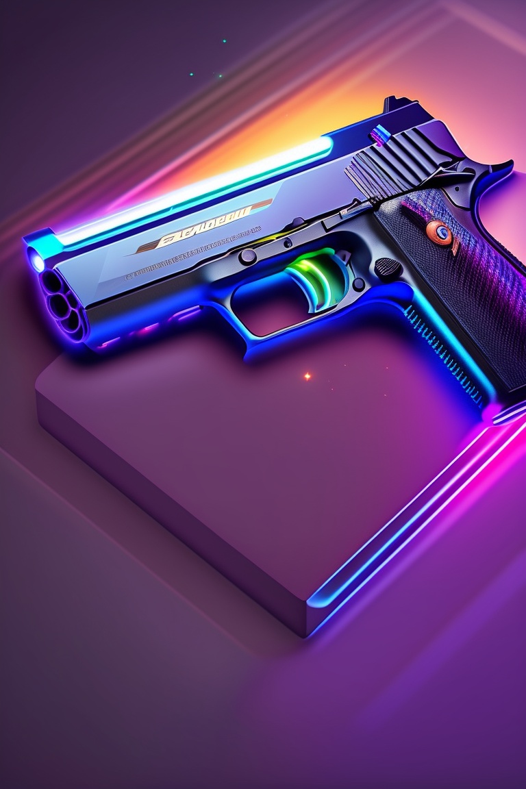 Lexica - Gun. card, nft, galaxy