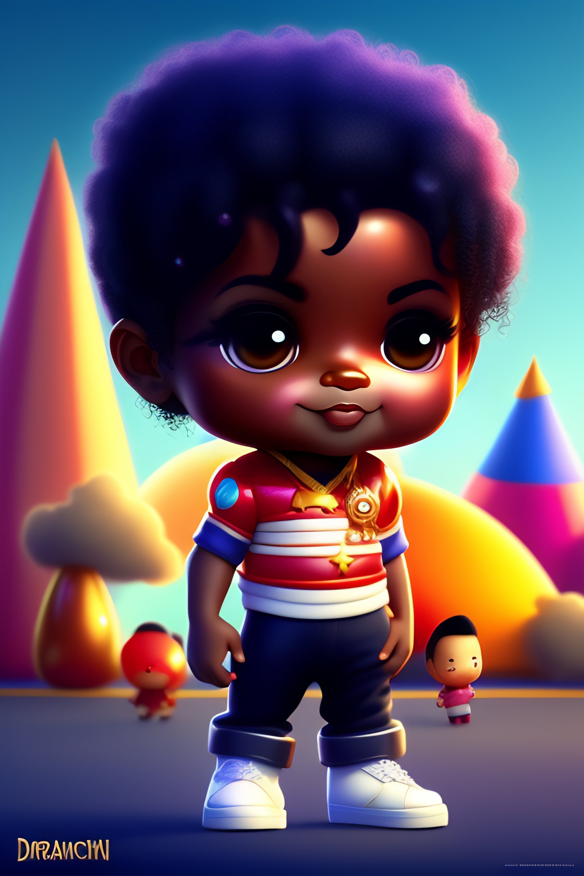 Michael Jackson Cute Cartoon