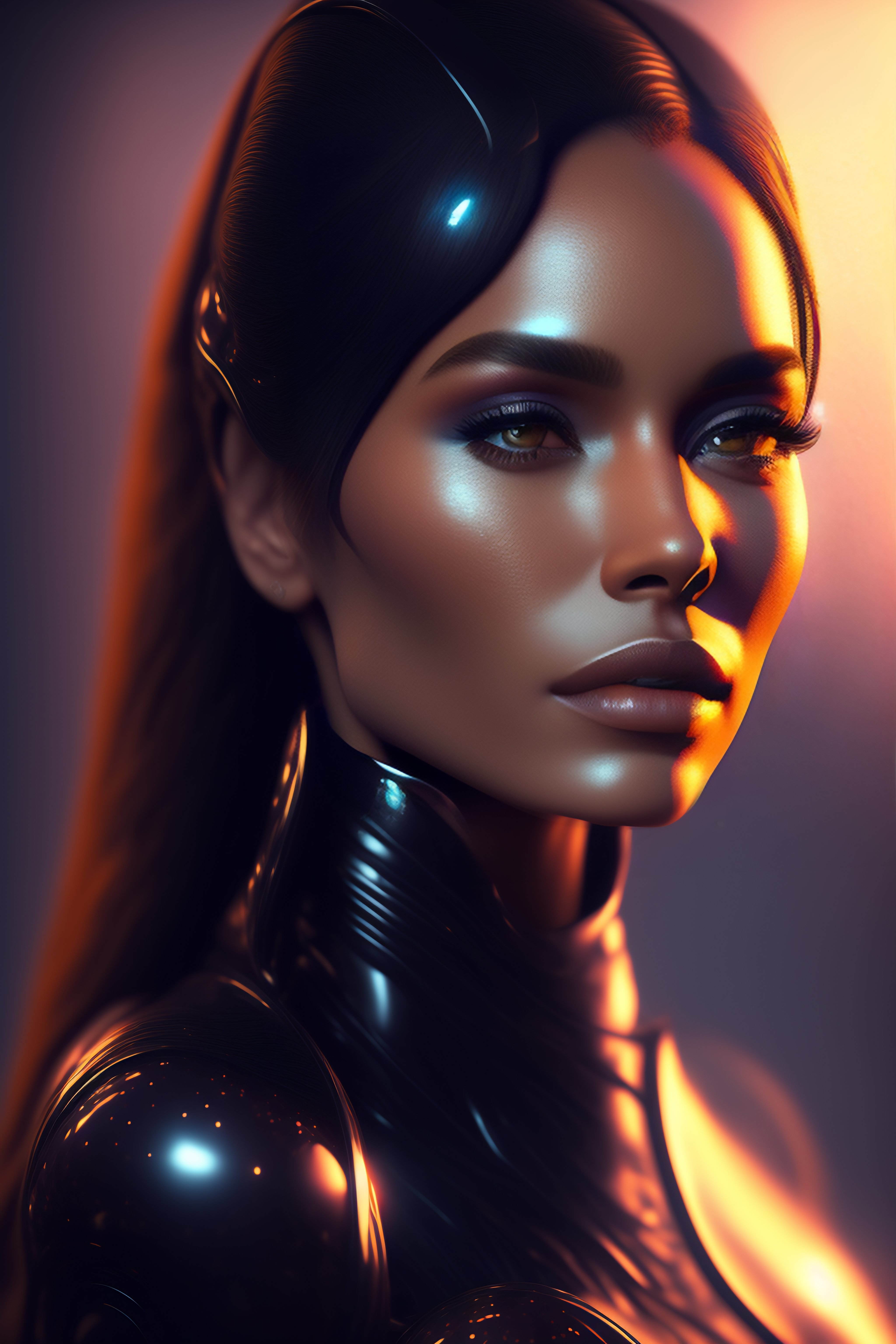 Lexica - Beautiful yet mysterious female alien from a distant unknown ...