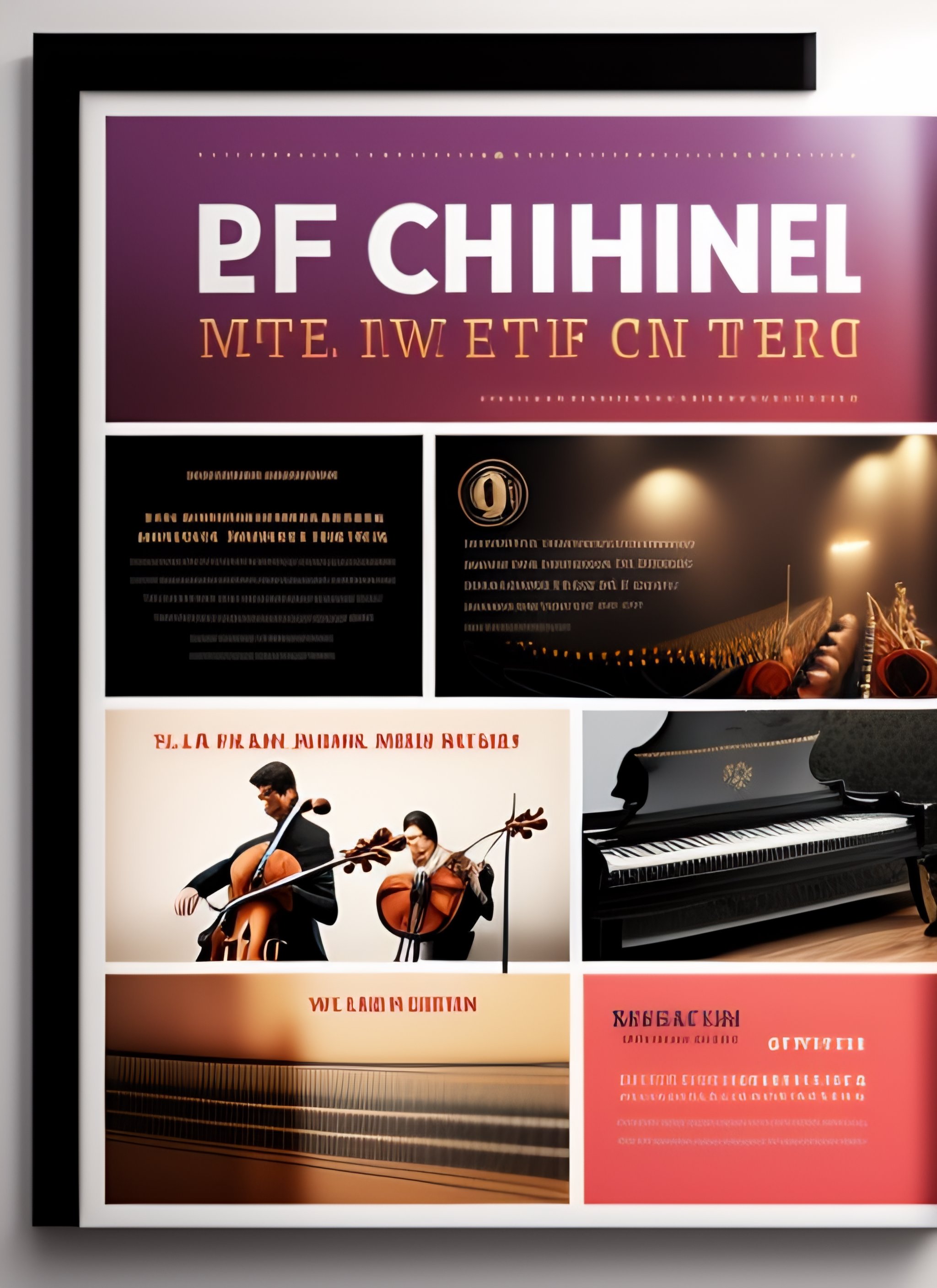 Lexica - Tutorial poster about classical music