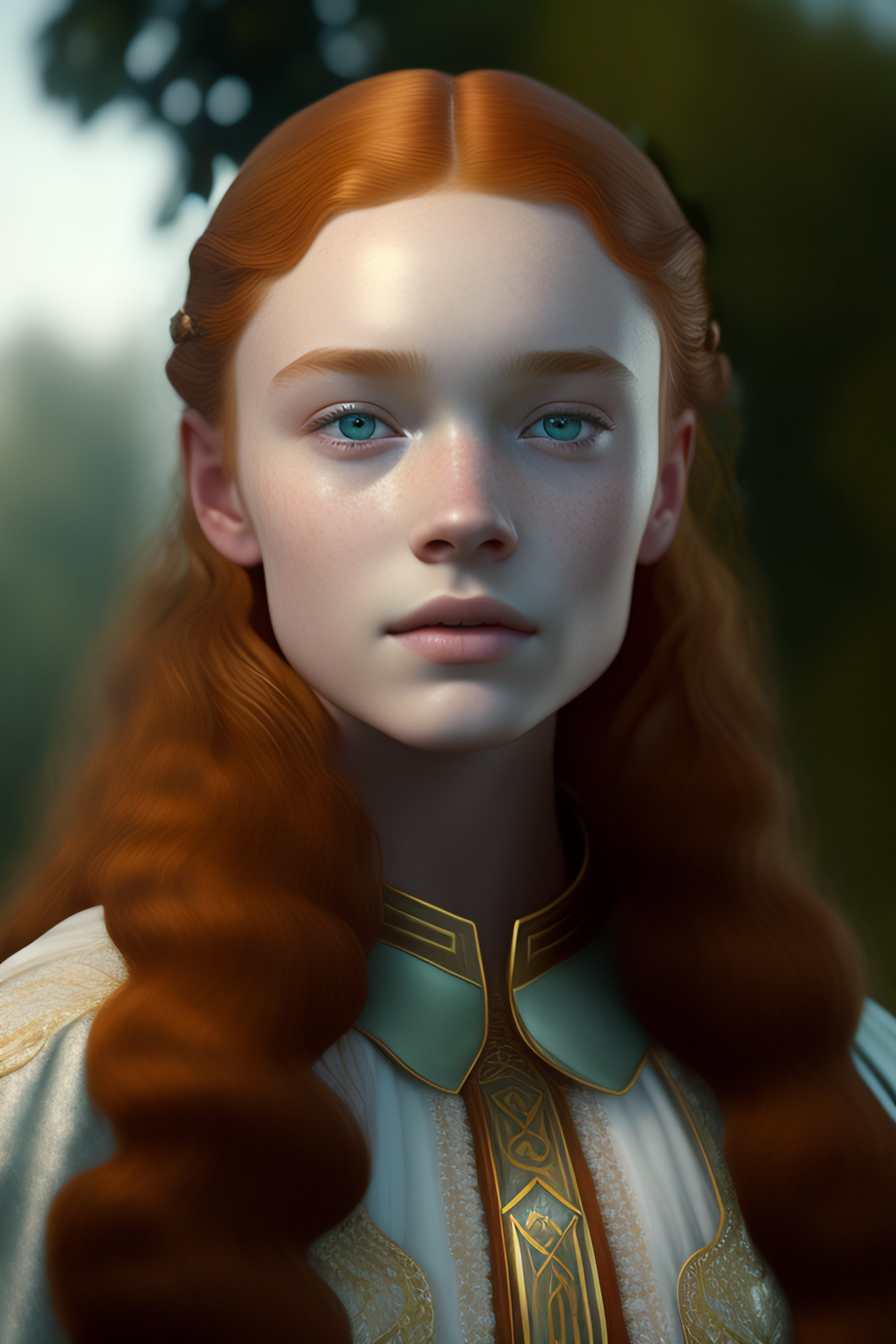 Lexica - Epic masterpiece young ginger Sadie Elizabeth Sink, sweaty ...